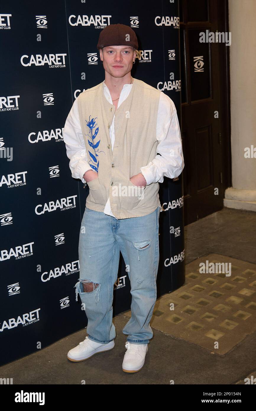 London, UK . 2 March, 2023 . Tom Rhys Harries pictured at the Gala ...