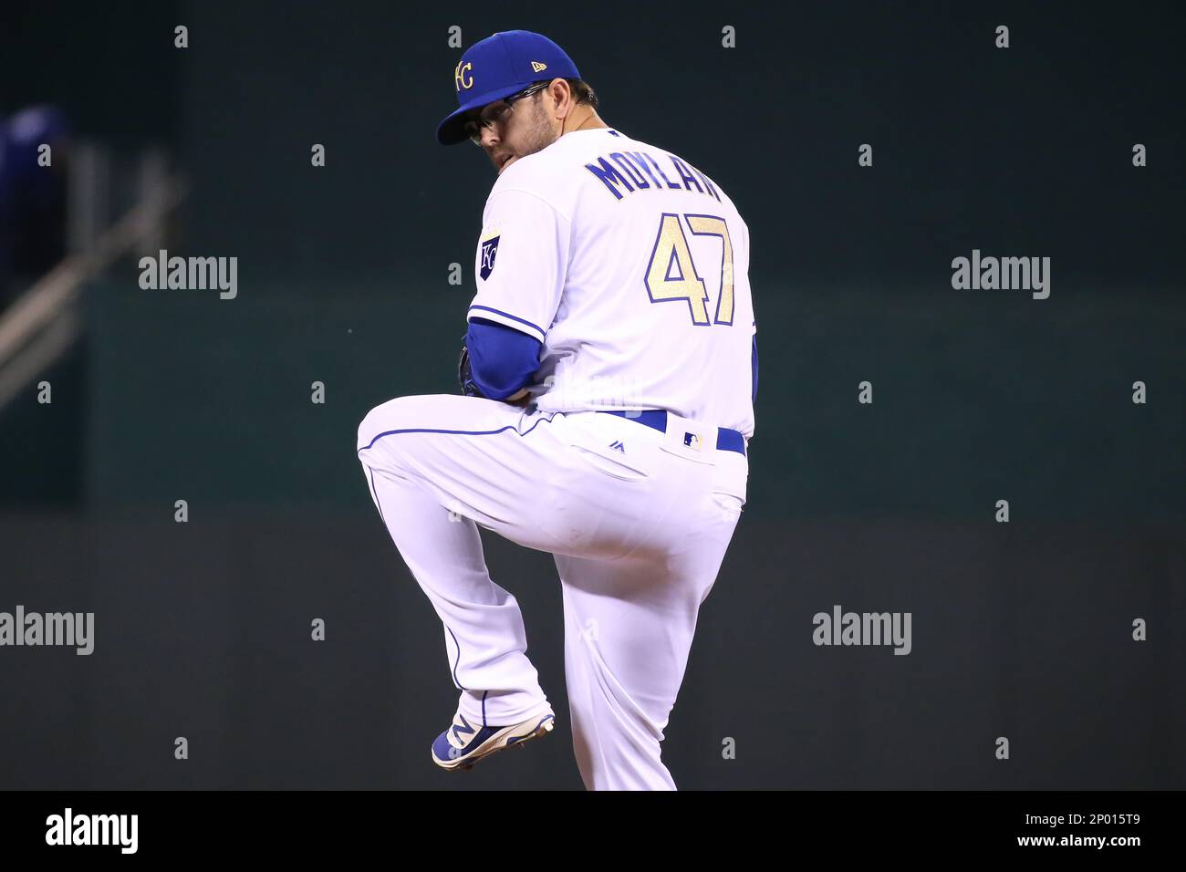 KANSAS CITY, MO - APRIL 14: Kansas City Royals relief pitcher Peter ...