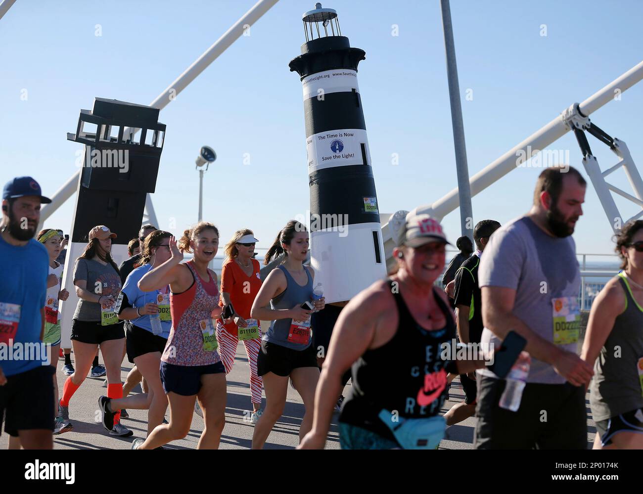 Particpants dressed at the Morris Island lighthouse and the Sullivan's ...