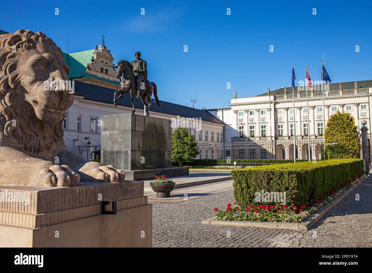 Presidential Palace,Warsaw, Poland Stock Photo - Alamy