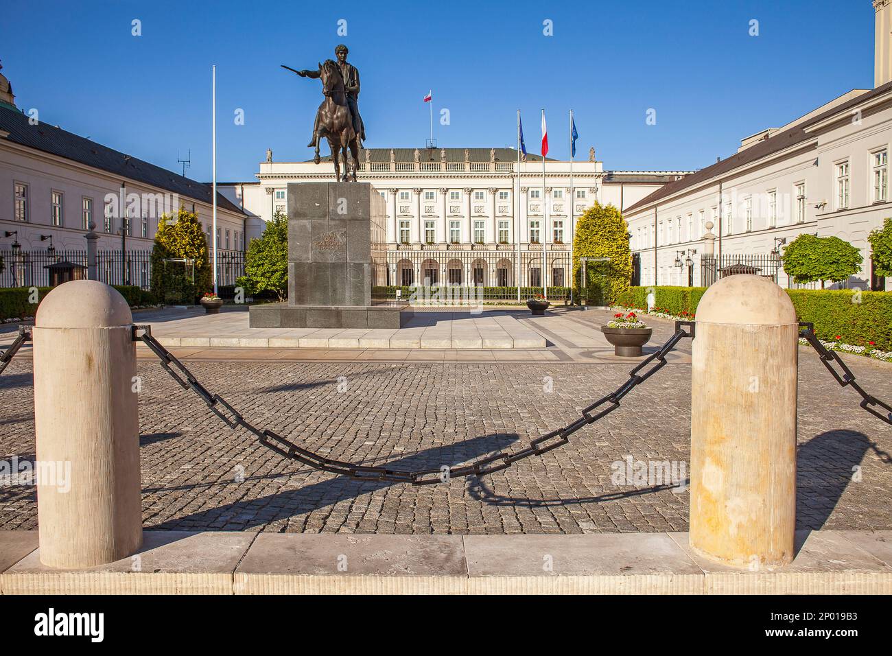 Presidential Palace,Warsaw, Poland Stock Photo - Alamy