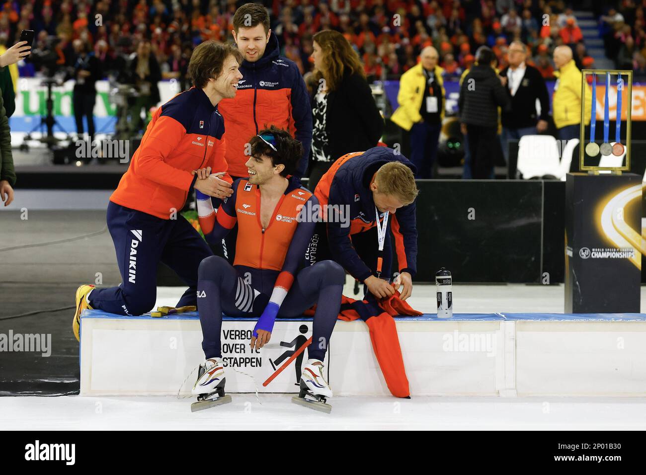 HEERENVEEN, Thialf Ice Stadium, 02-03-2023 , season 2022 / 2023 , World ...