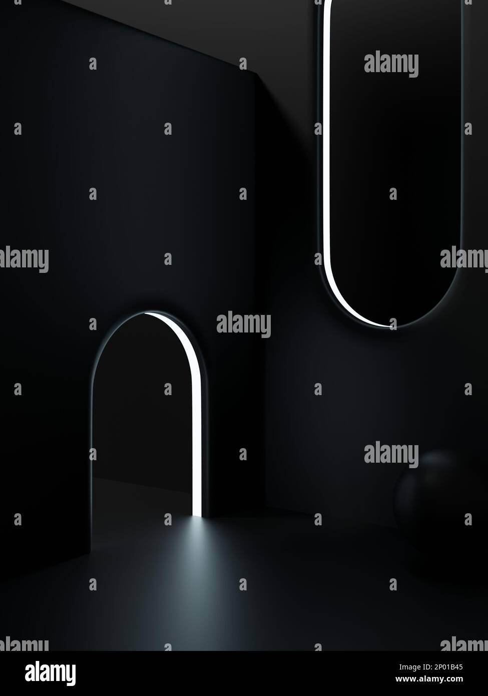 Geometric shapes platforms product hi-res stock photography and images ...