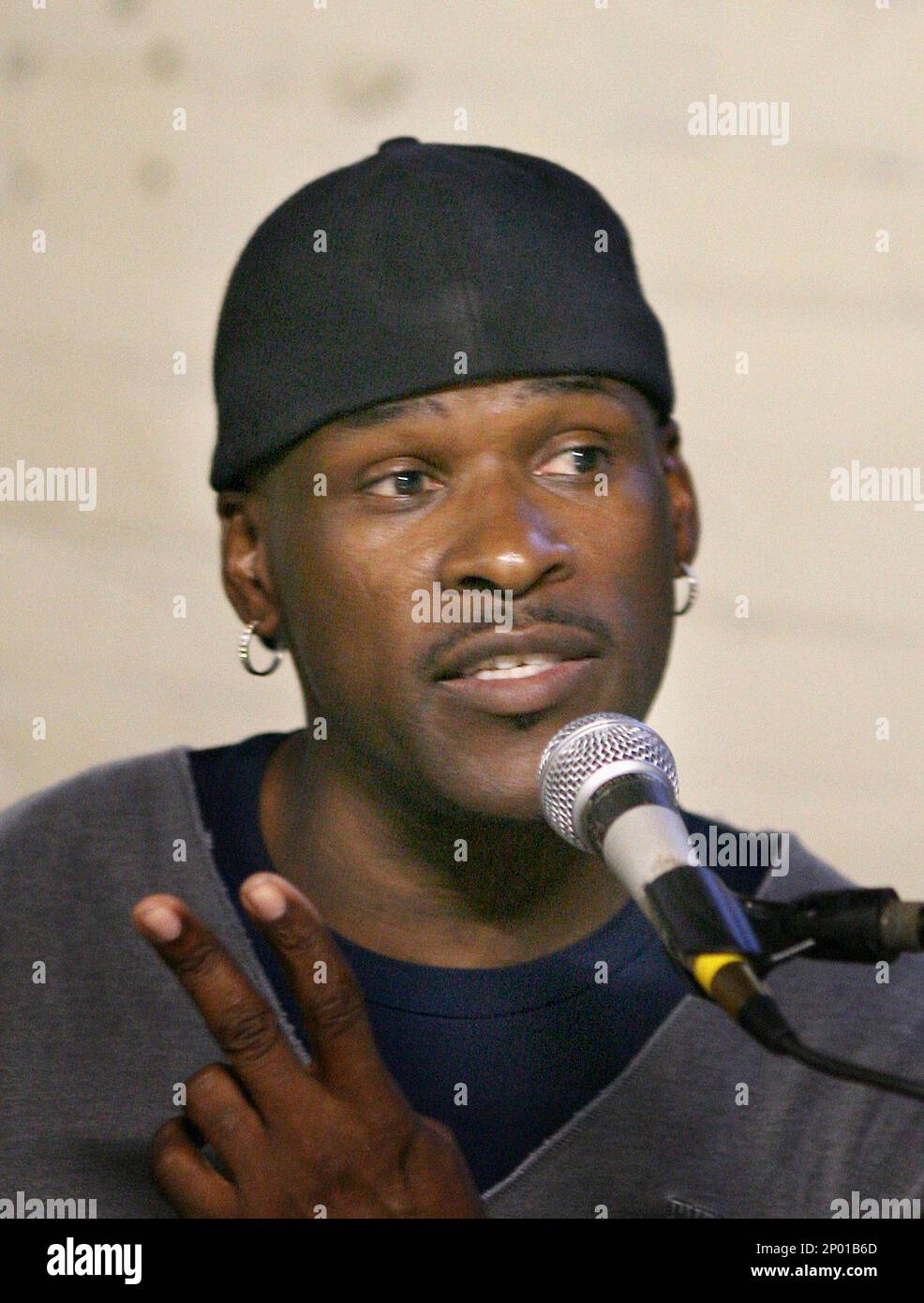FILE - In this June 1, 2006, file photo, drummer Kirk Johnson speaks at ...