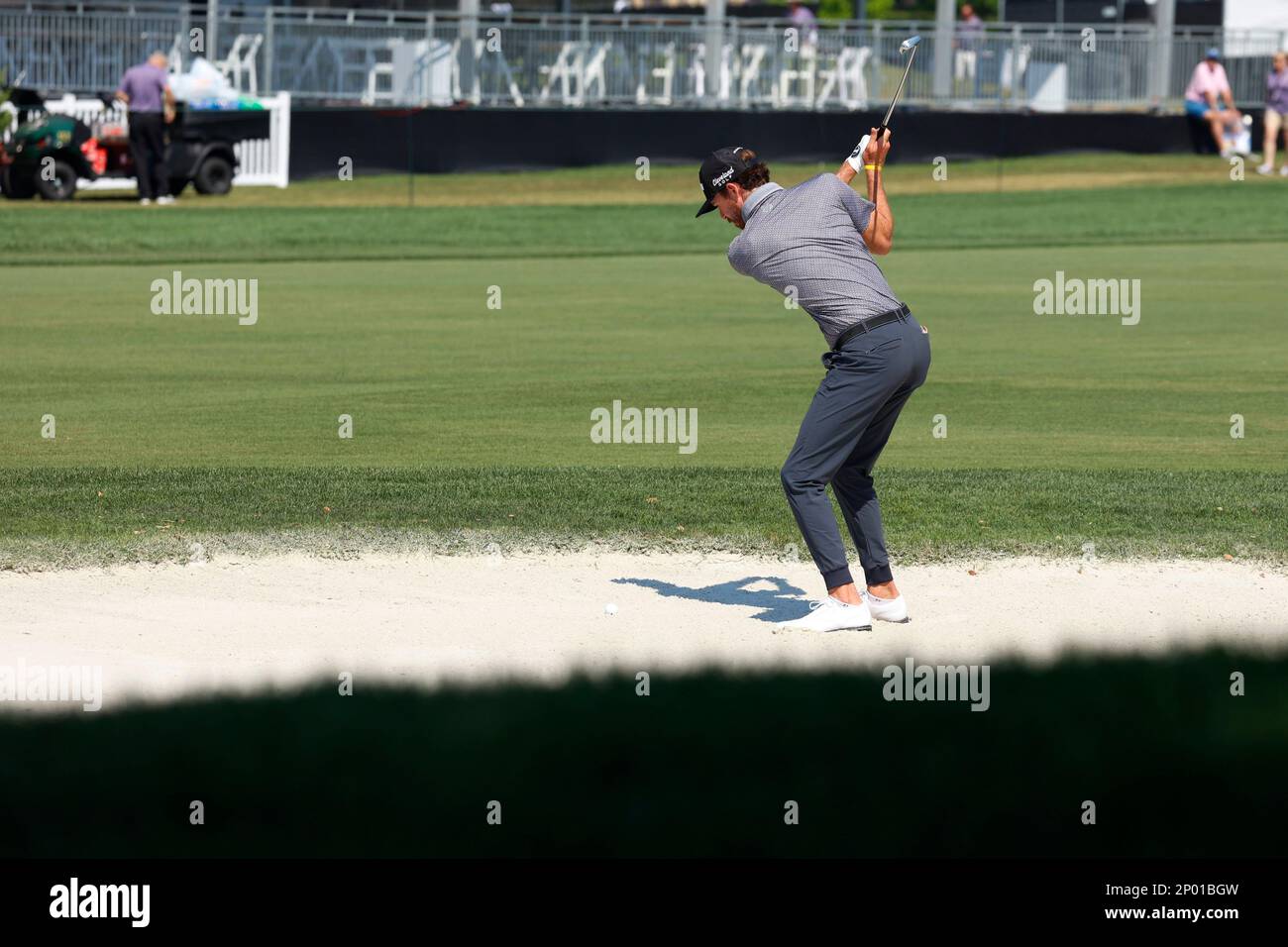 ORLANDO, FL - MARCH 02: PGA golfer Sam Ryder hits out of a fairway ...