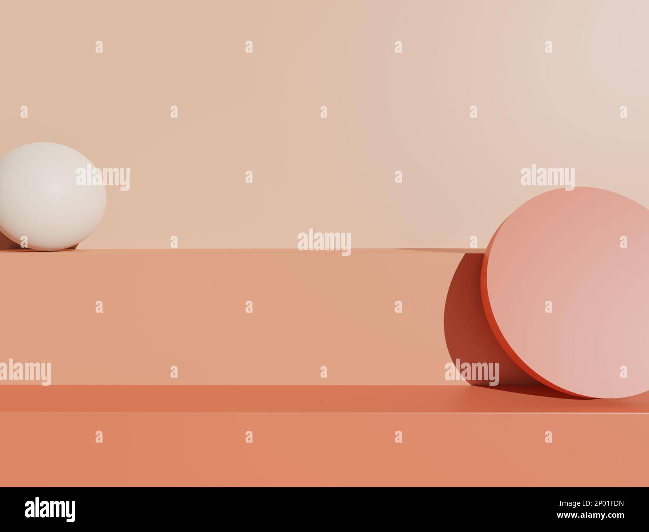 3D Rendering Pastel Color Studio Shot Product Display Background with ...