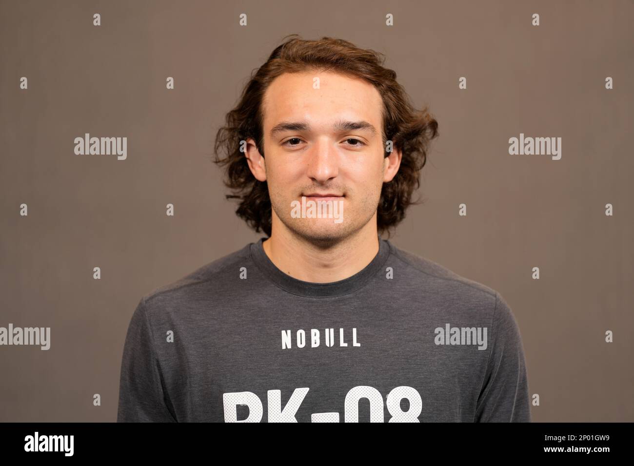 Clemson kicker B.T. Potter poses for a portrait at the NFL football ...