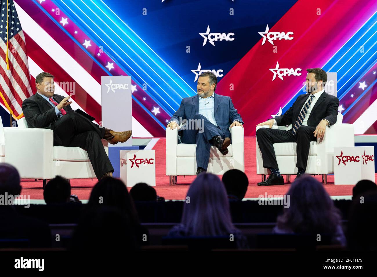 Ben Ferguson in conversation with US Senators Ted Cruz and J. D. Vance ...