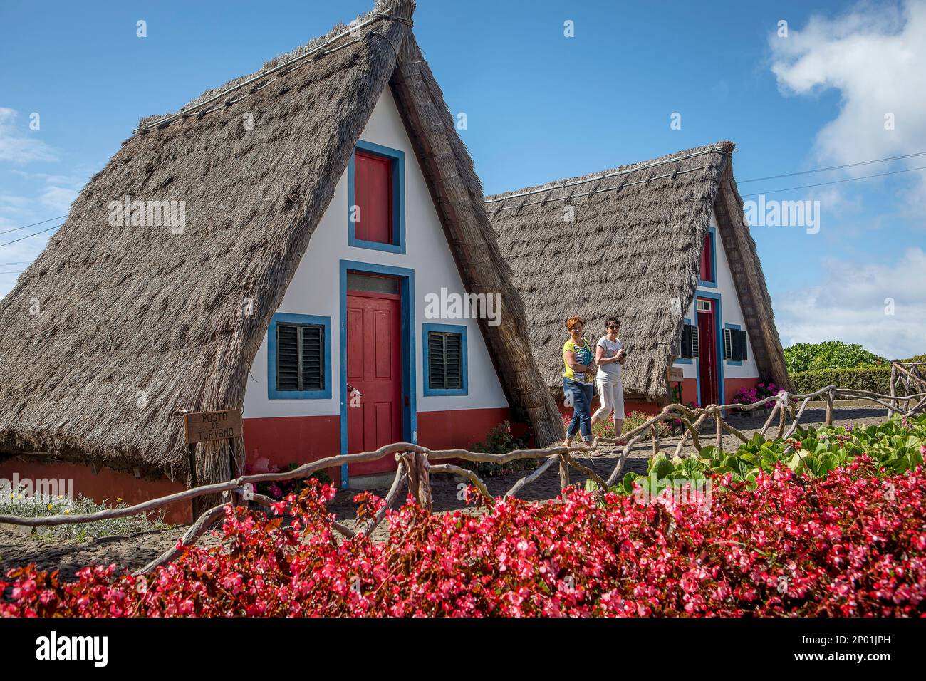 Traditional house, Santana, Madeira, Portugal Stock Photo - Alamy