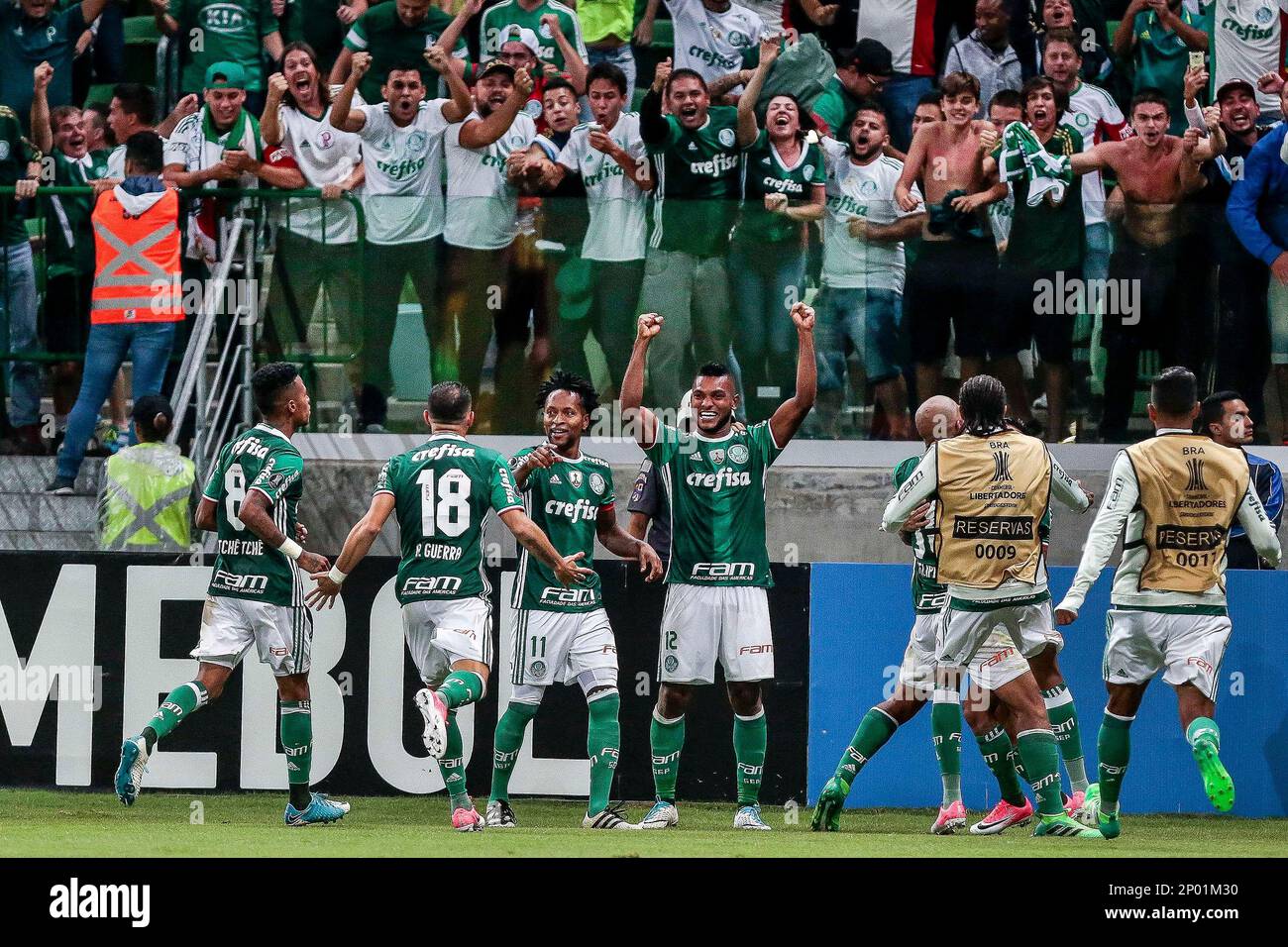 SP - Sao Paulo - 12/04/2017 - Libertadores 2017 - Palmeiras X Penarol ...