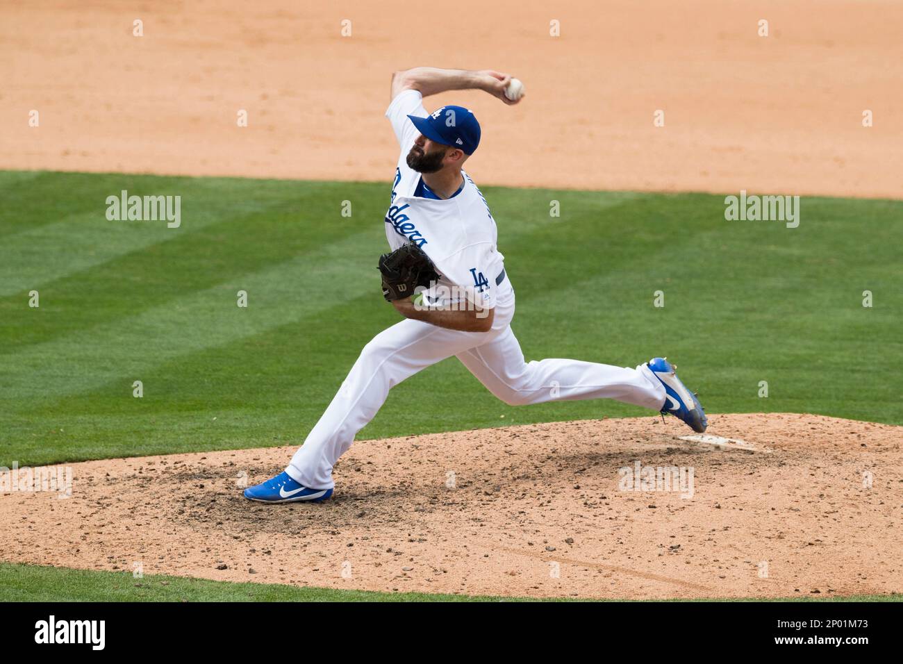 LOS ANGELES, CA - APRIL 06: Los Angeles Dodgers relief pitcher Chris ...