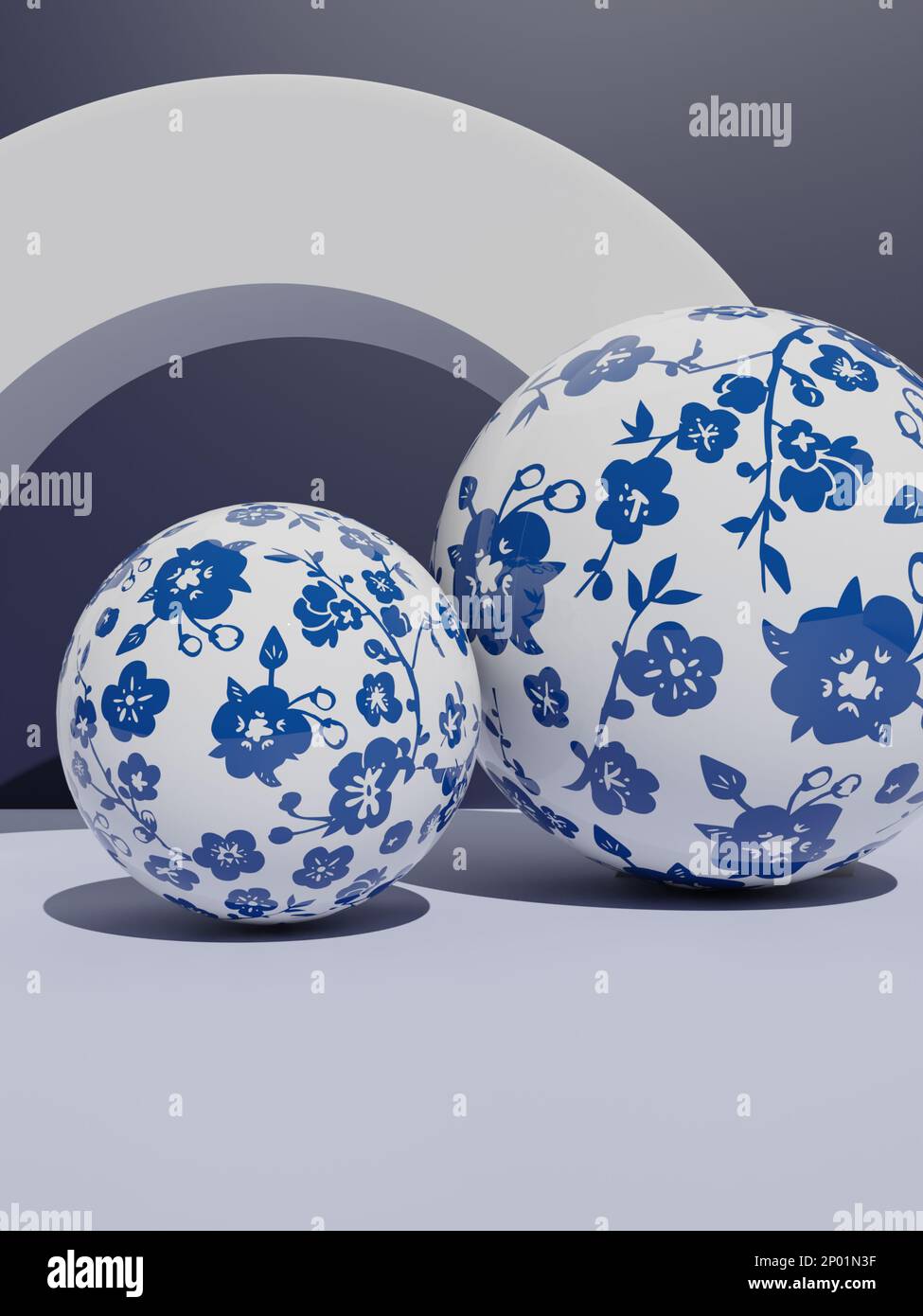 3D Rendering Asian, Chinese, Japanese or Korean Style Porcelain Product ...