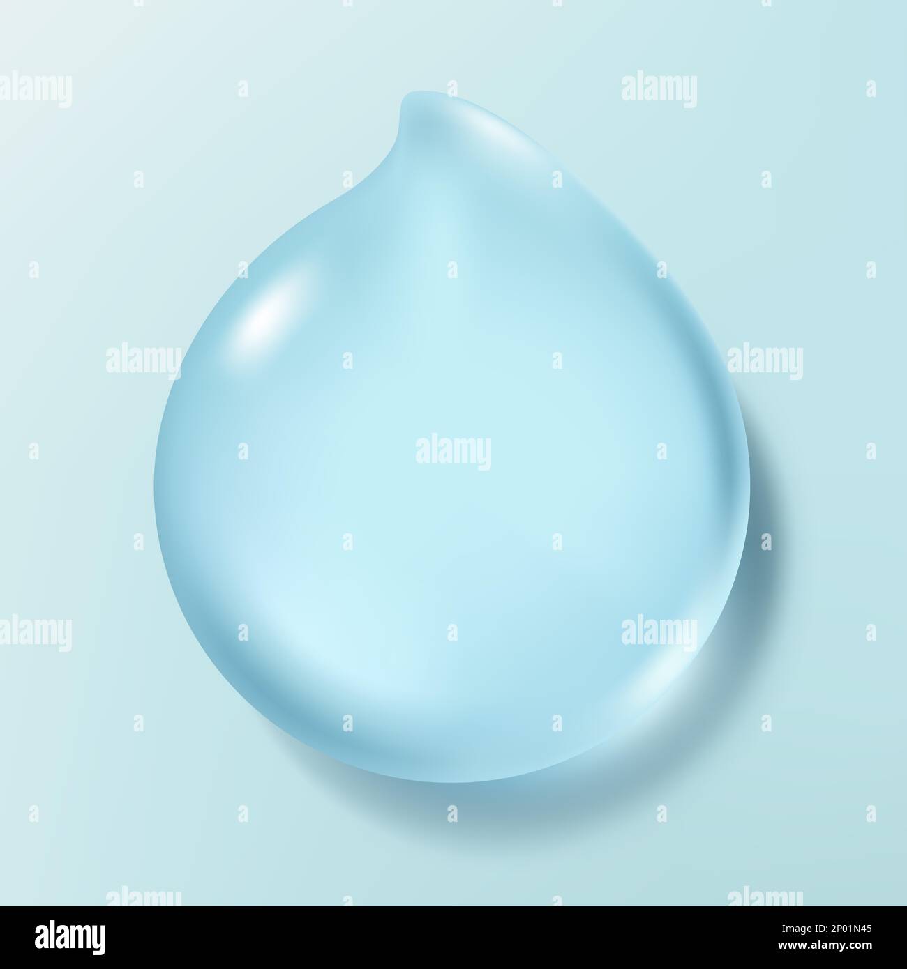3D Illustration Minimalist Abstract Water Drops Poster, Book Cover or ...
