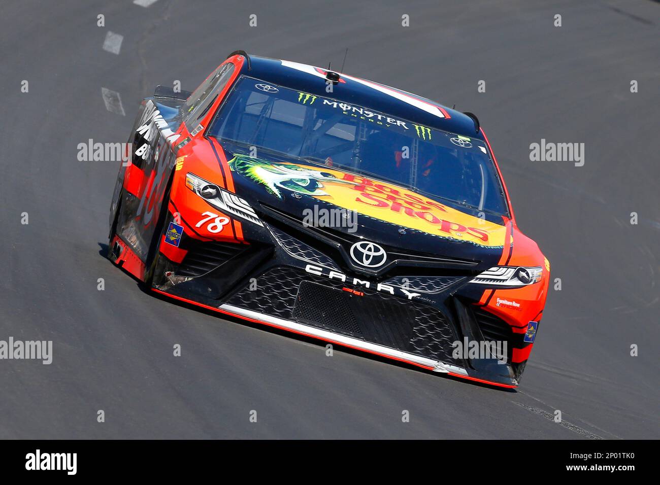 Martin Truex Jr, Bass Pro Shops/TRACKER BOATS Toyota Camry during the ...