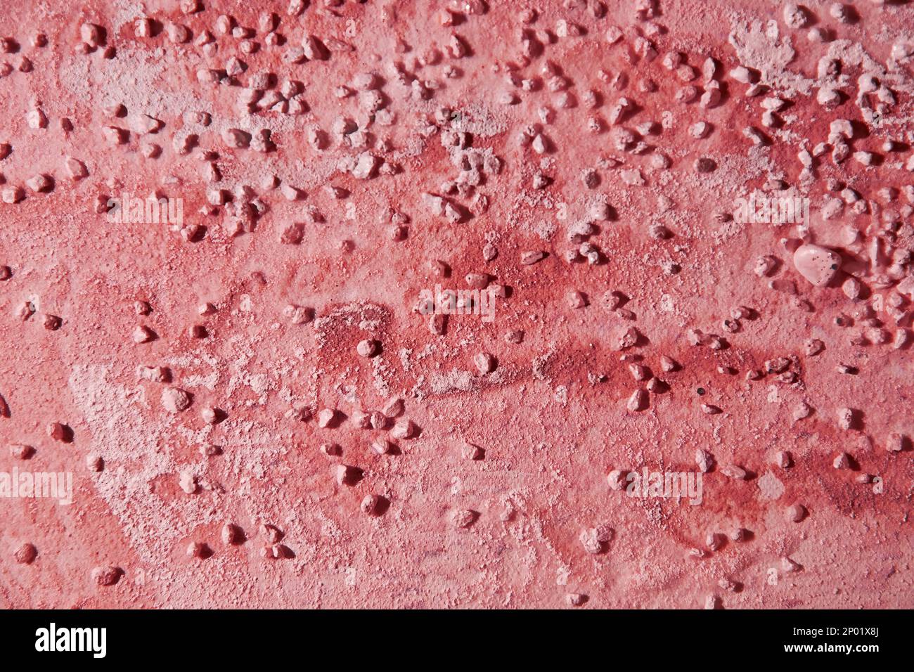 Dark red plaster background wallpaper with a smears and small pebbles ...