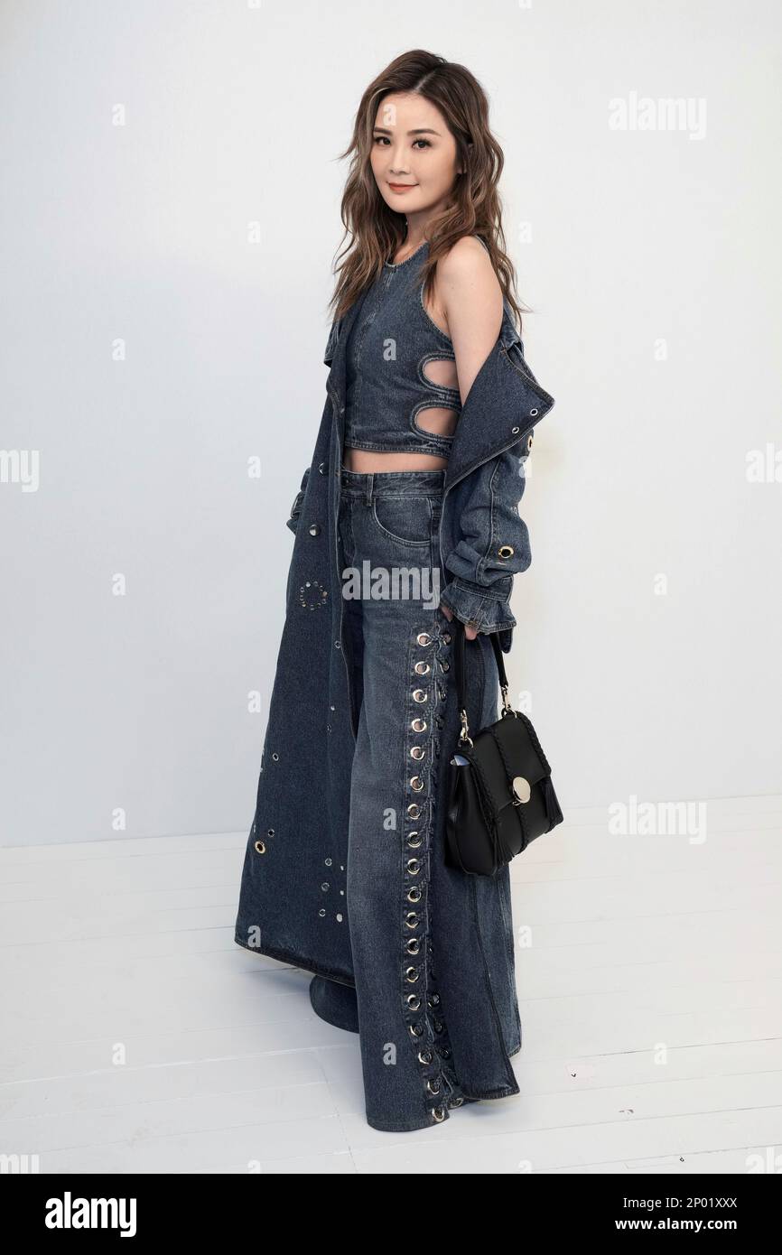 Charlene Choi poses for photographers upon arrival at the Chloe Fall ...