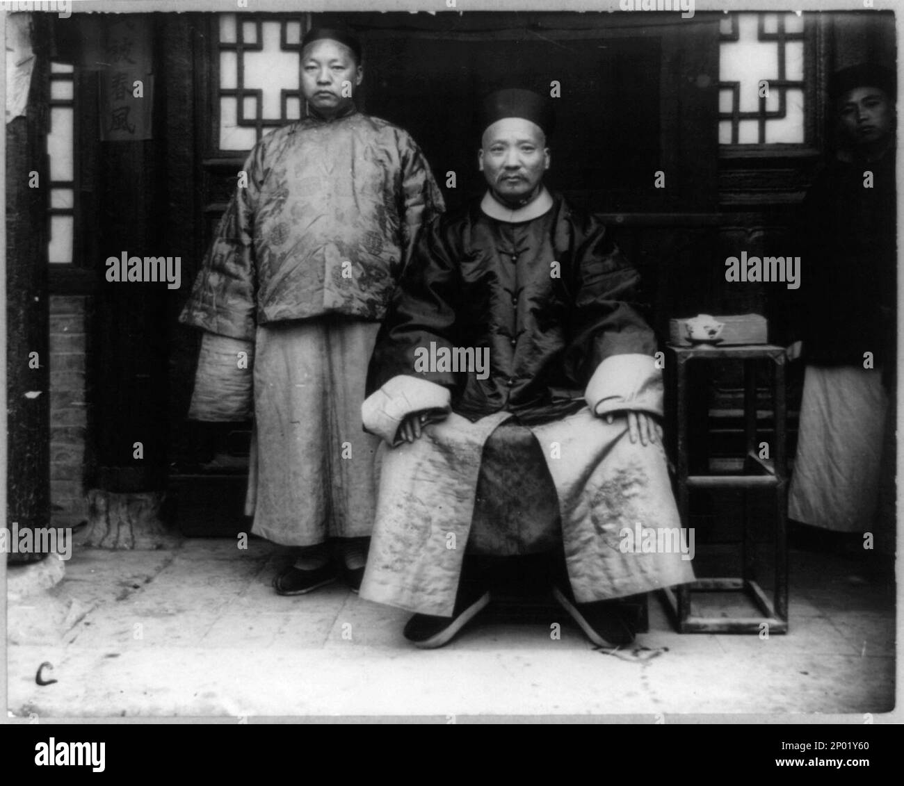 Magistrate of city and son, Chao, China. Frank and Frances Carpenter ...