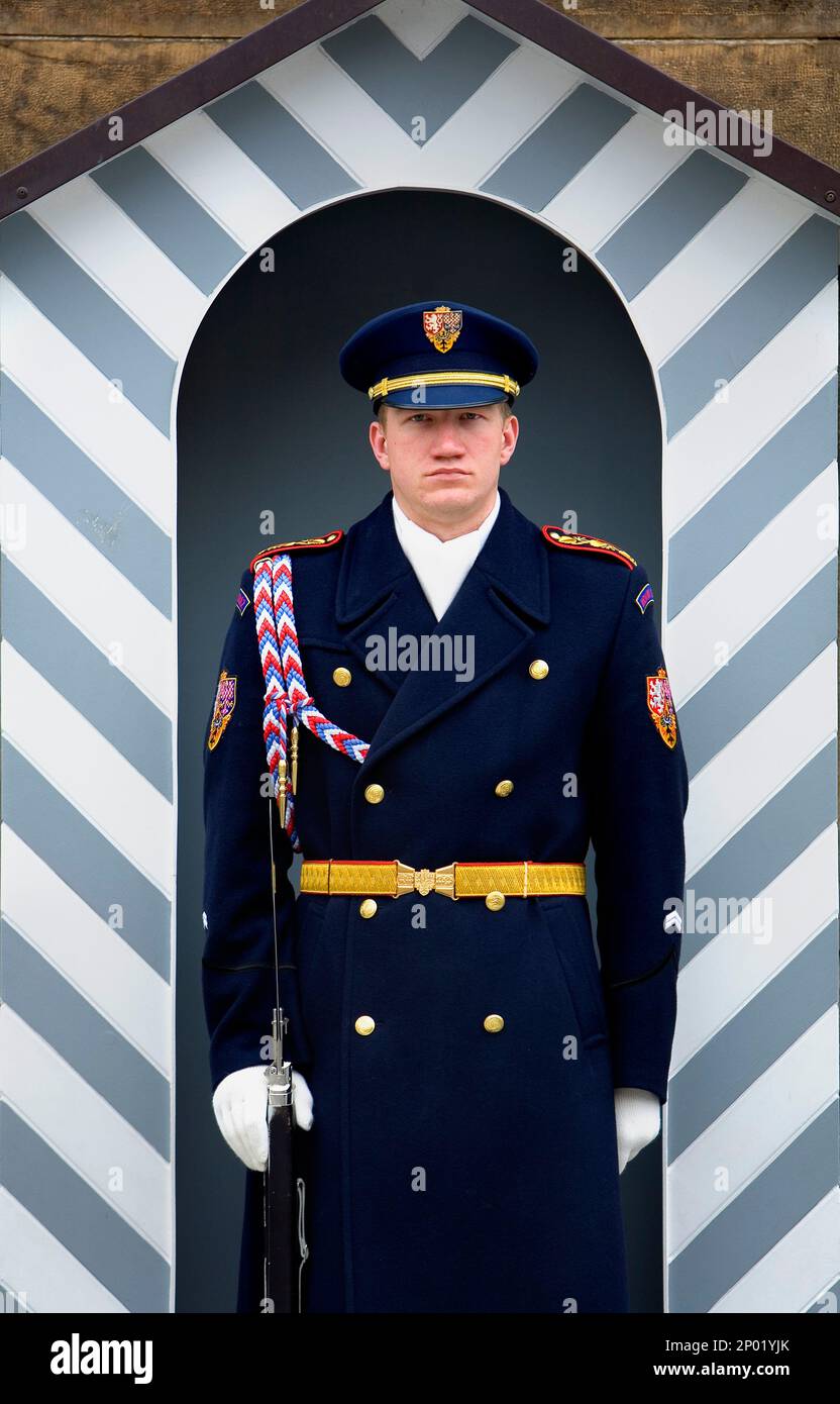 Main guard at the castle square hi-res stock photography and images - Alamy