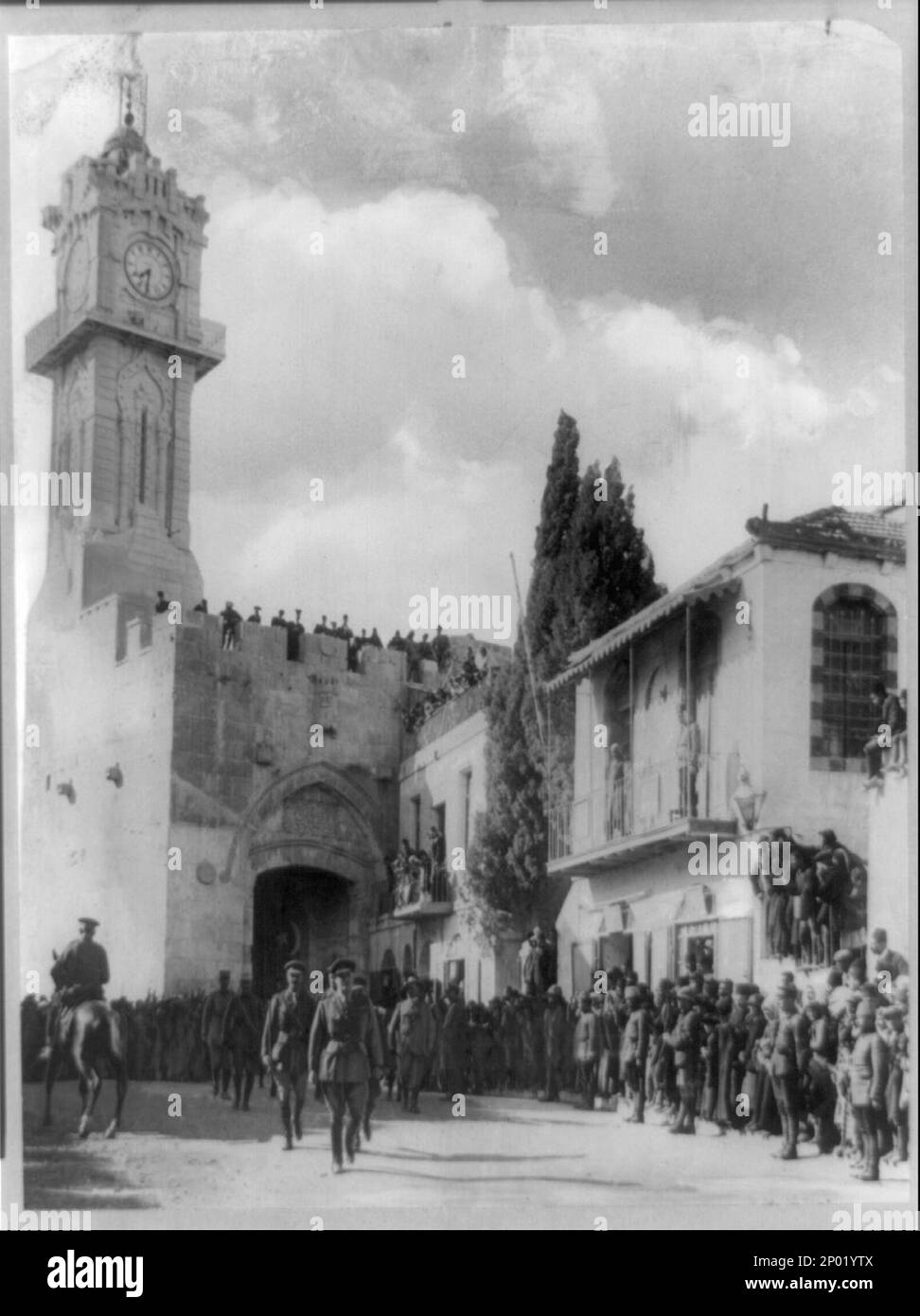 Palestine - Jerusalem. General Allenby's entrance into Jerusalem ...