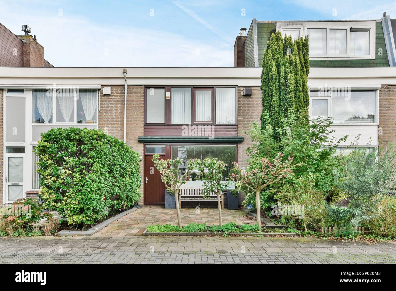 Amsterdam, Netherlands - 10 April, 2021: an outside view of a house ...
