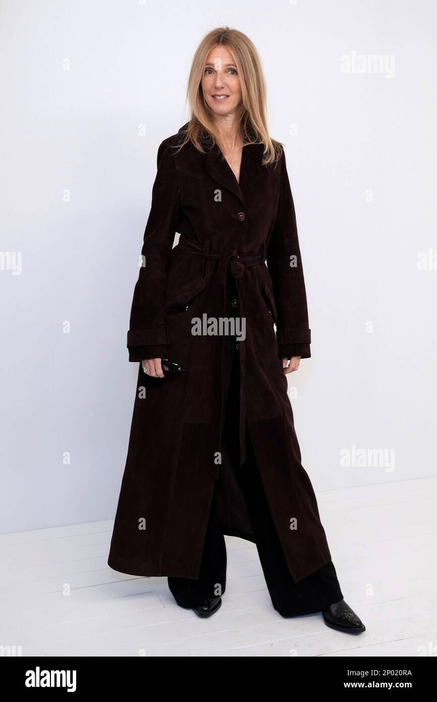 Sandrine Kiberlain poses for photographers upon arrival at the Chloe ...