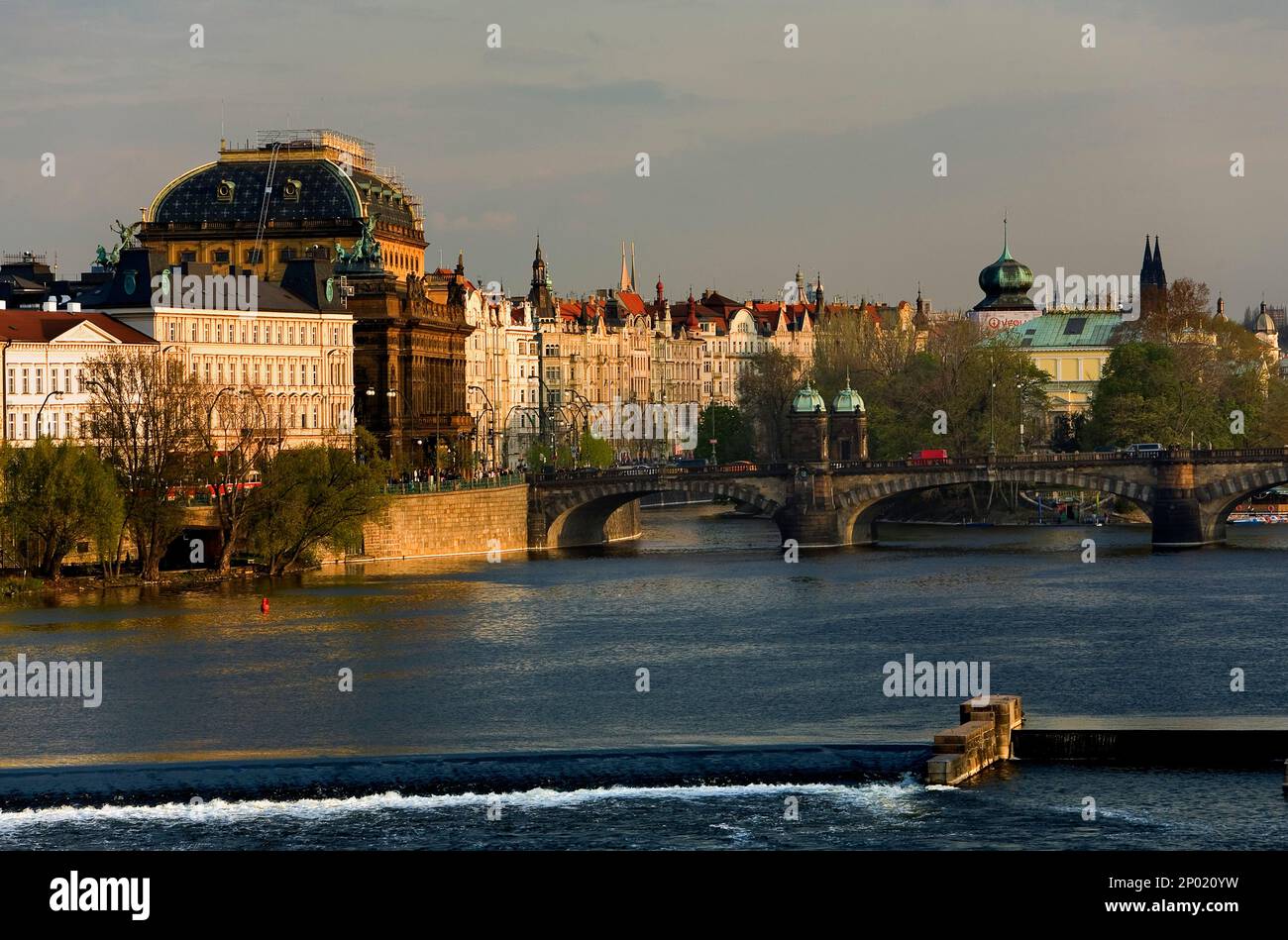 National theatre legií bridge hi-res stock photography and images - Alamy