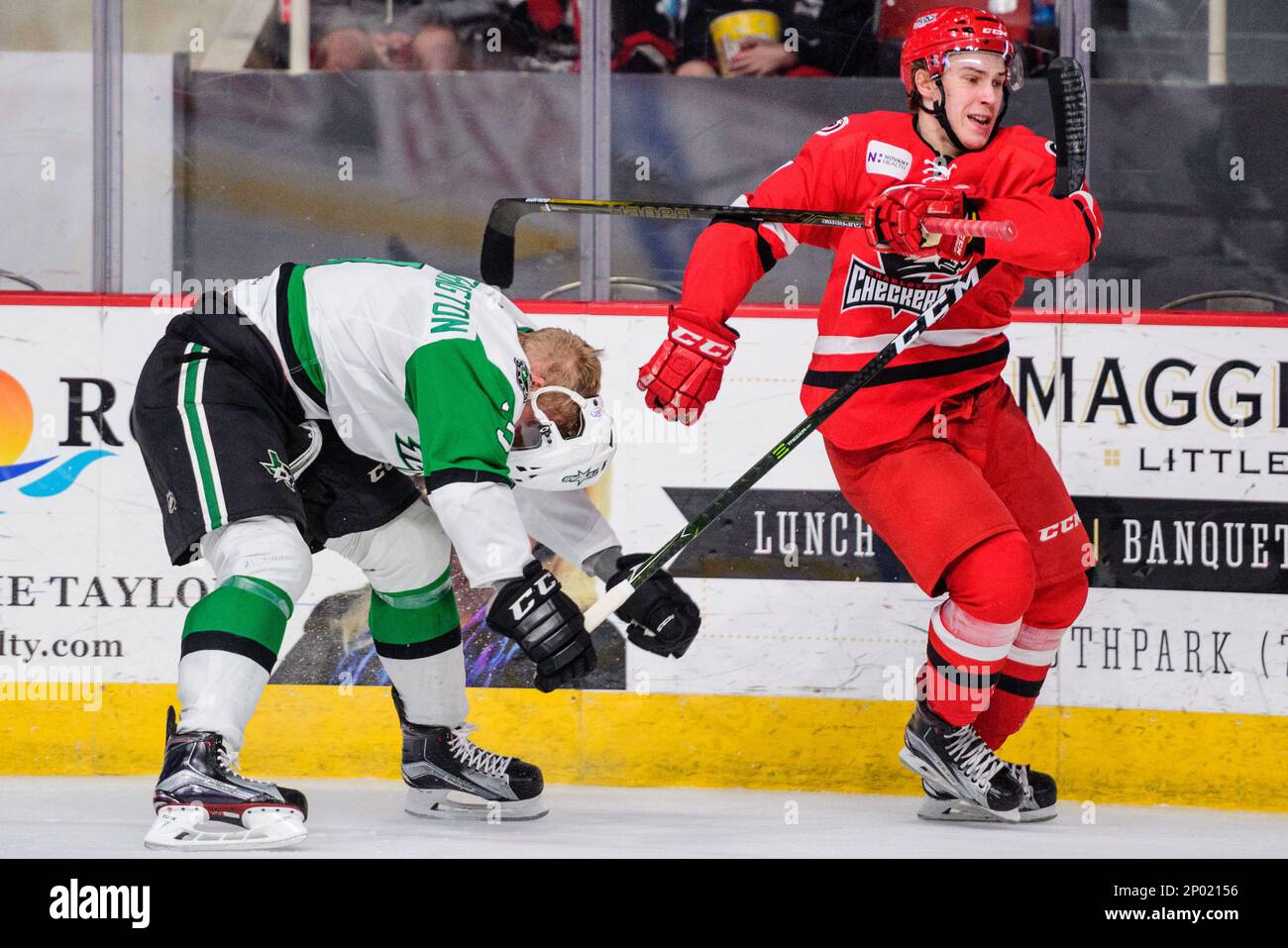 Texas Stars D Dillon Heatherington (3) during the AHL game between the ...