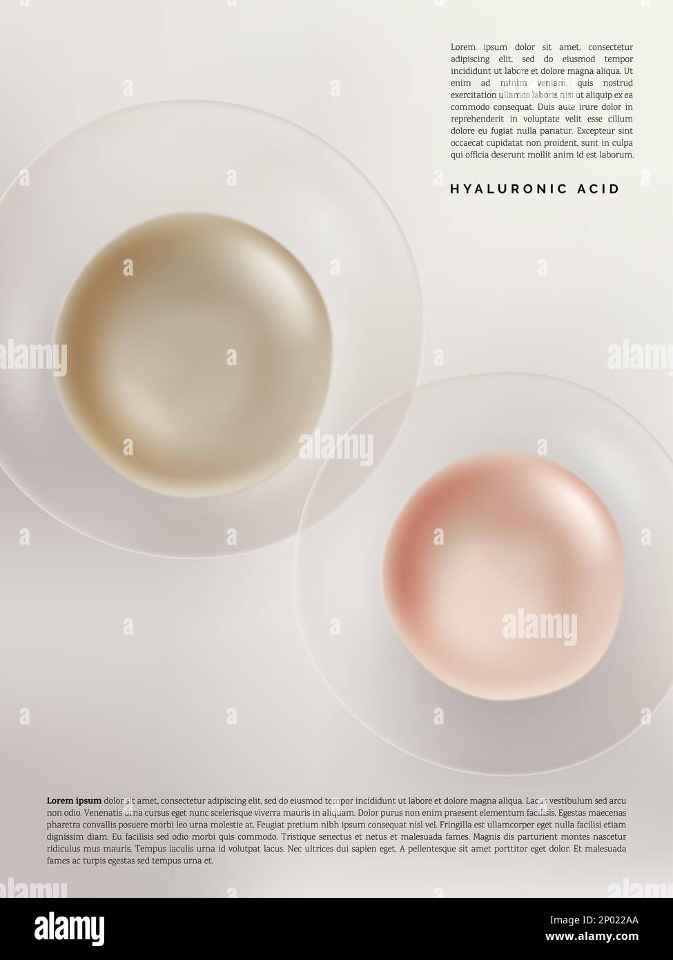 Vector Abstract Transparent Atom, Cell, Nutrition or Collagen Element ...