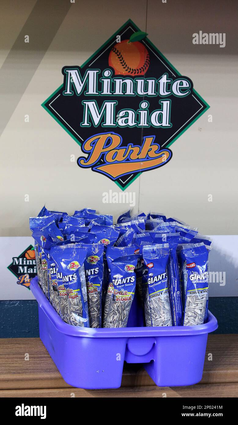 April 9, 2017: A general view of the sunflower seeds setup in the ...