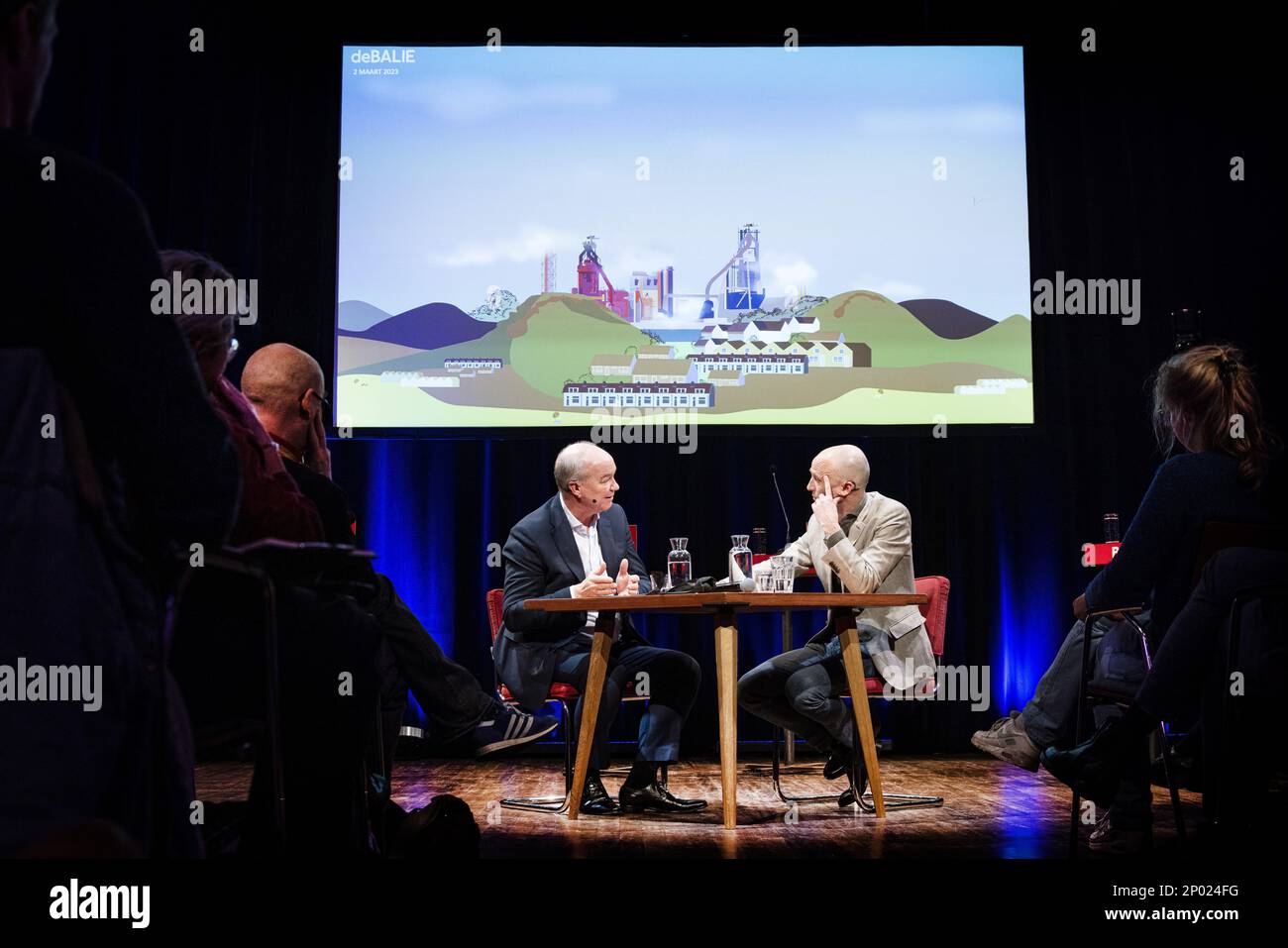 AMSTERDAM - 02/03/2023, AMSTERDAM - Hans van den Berg, CEO Tata Steel ...