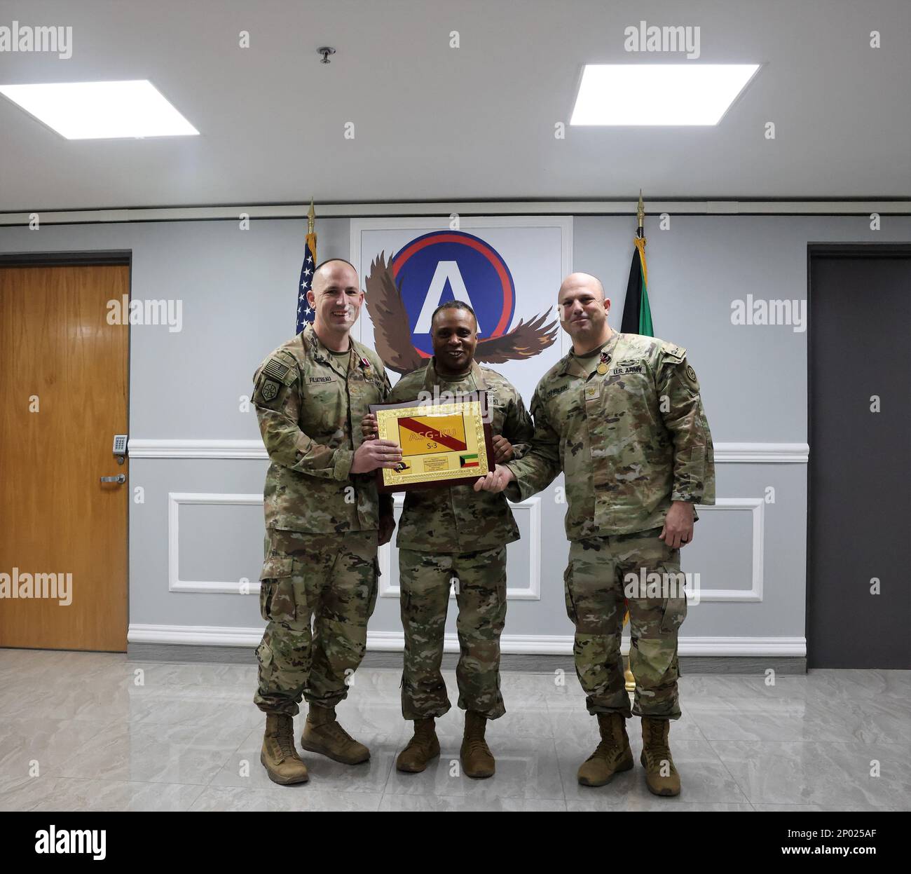 Area Support Group - Kuwait celebrates the end of a tour for dozens of ...
