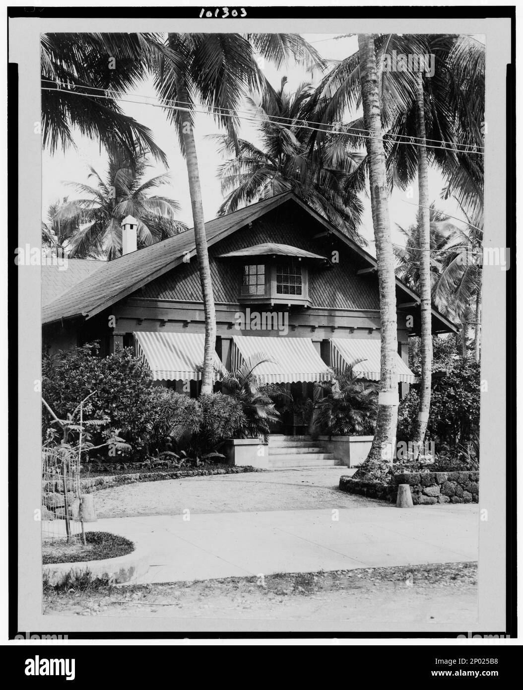 Suburban home, San Juan, Puerto Rico. Copyright by E.M. Newman, Frank ...