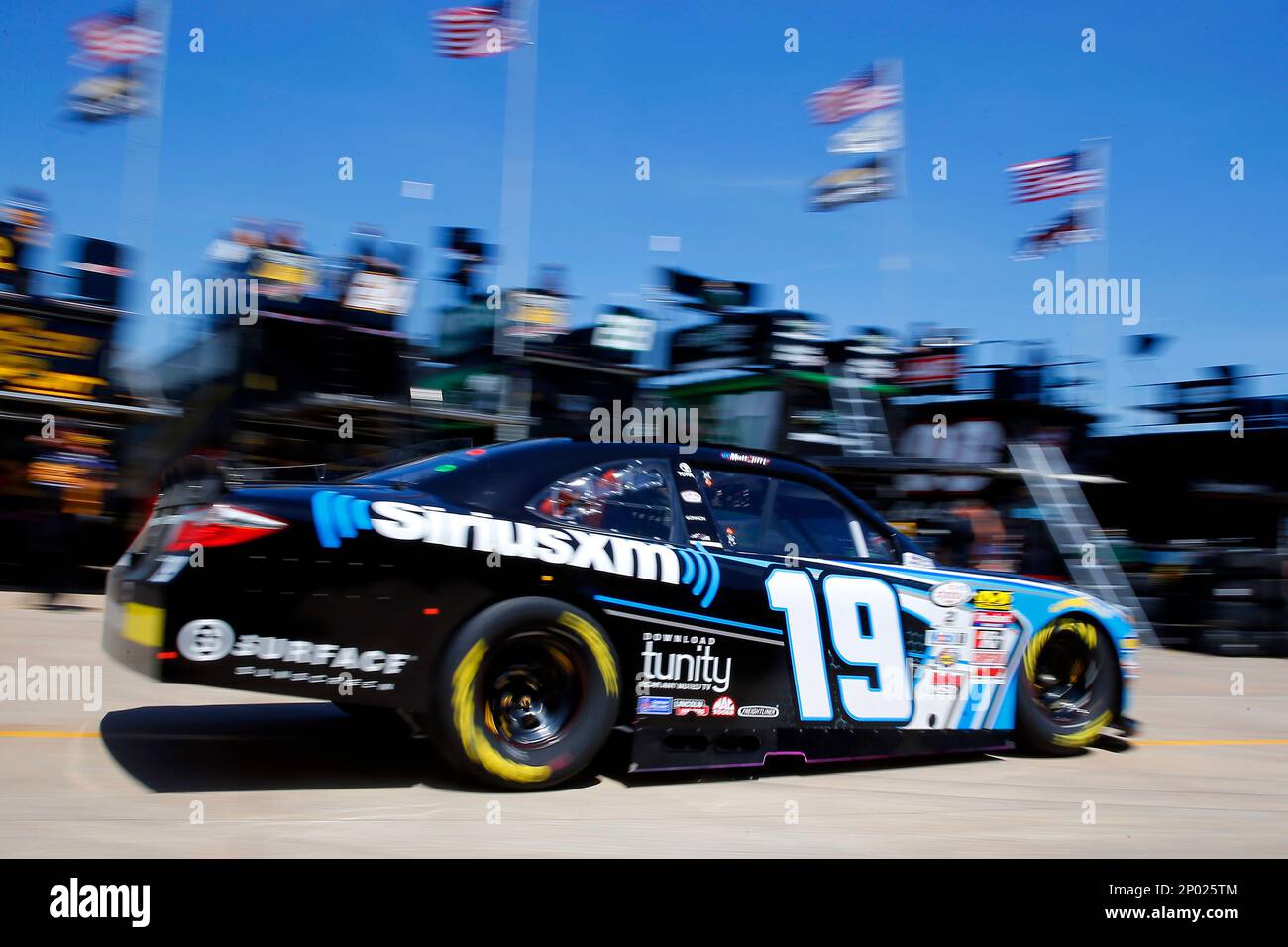 Matt Tifft, SiriusXM Toyota Camry during practice for the NASCAR ...