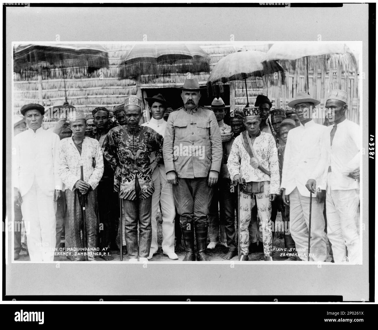 Sultan of Maquindanad at ..., Zamboanga, P.I. / Piang Studio, Zamboanga ...