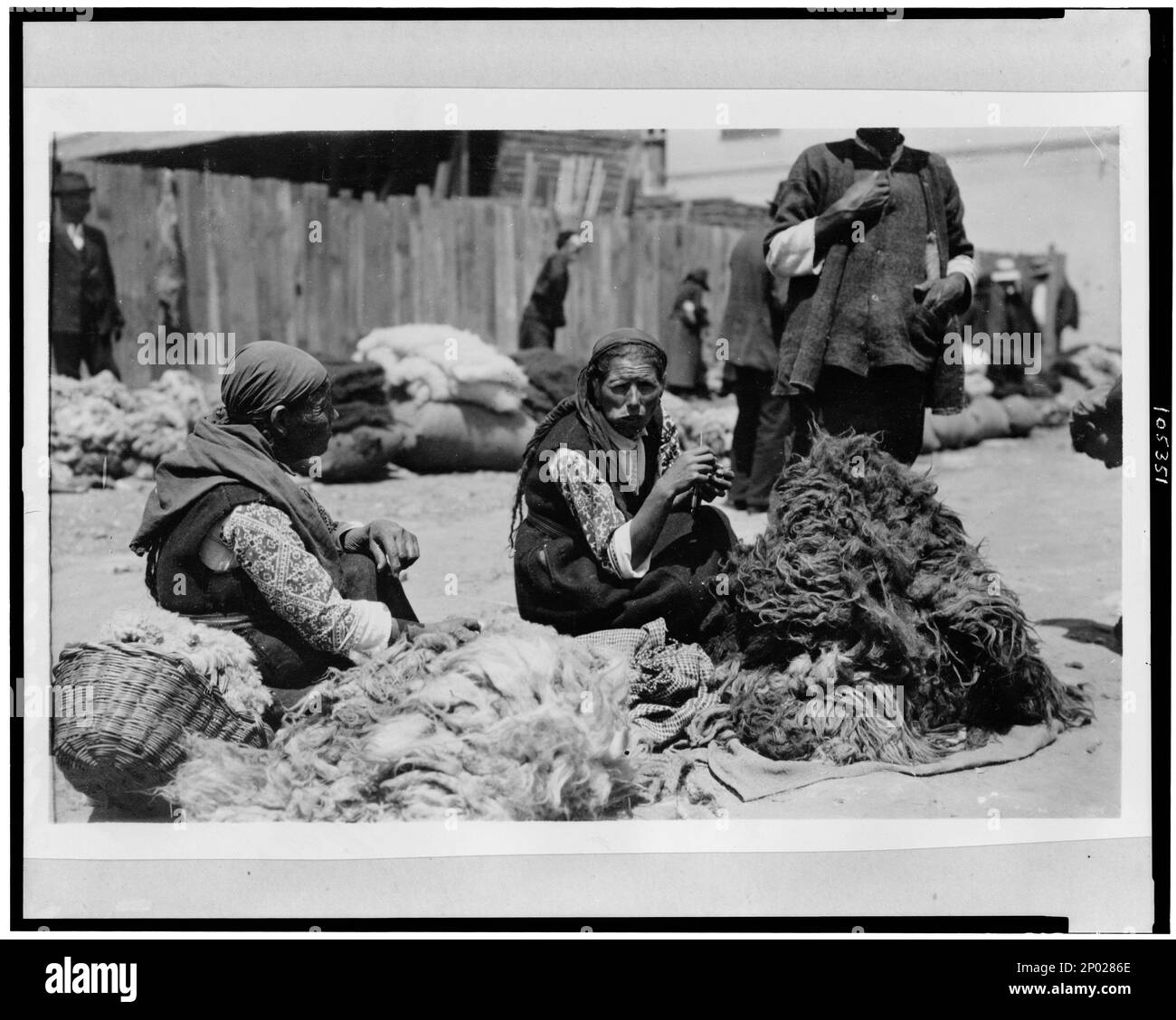 Peasant in market Black and White Stock Photos & Images - Alamy