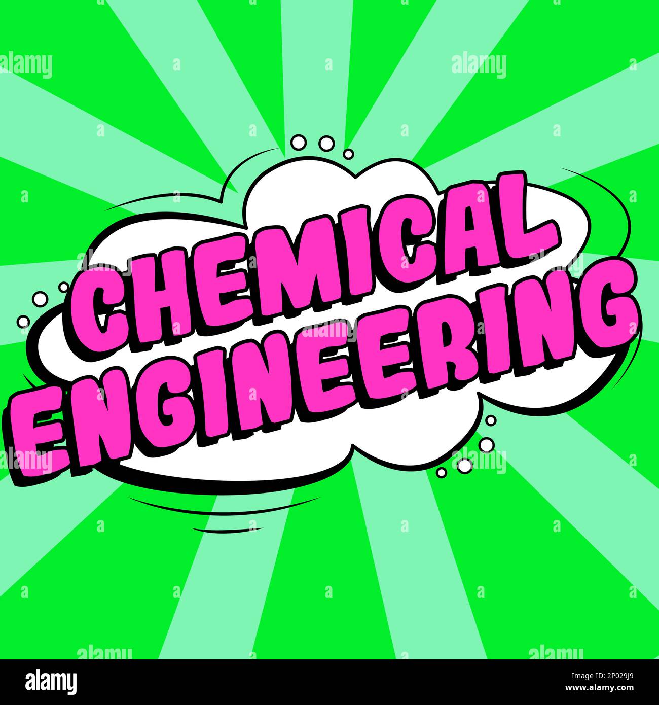 Text sign showing Chemical Engineering. Conceptual photo developing ...