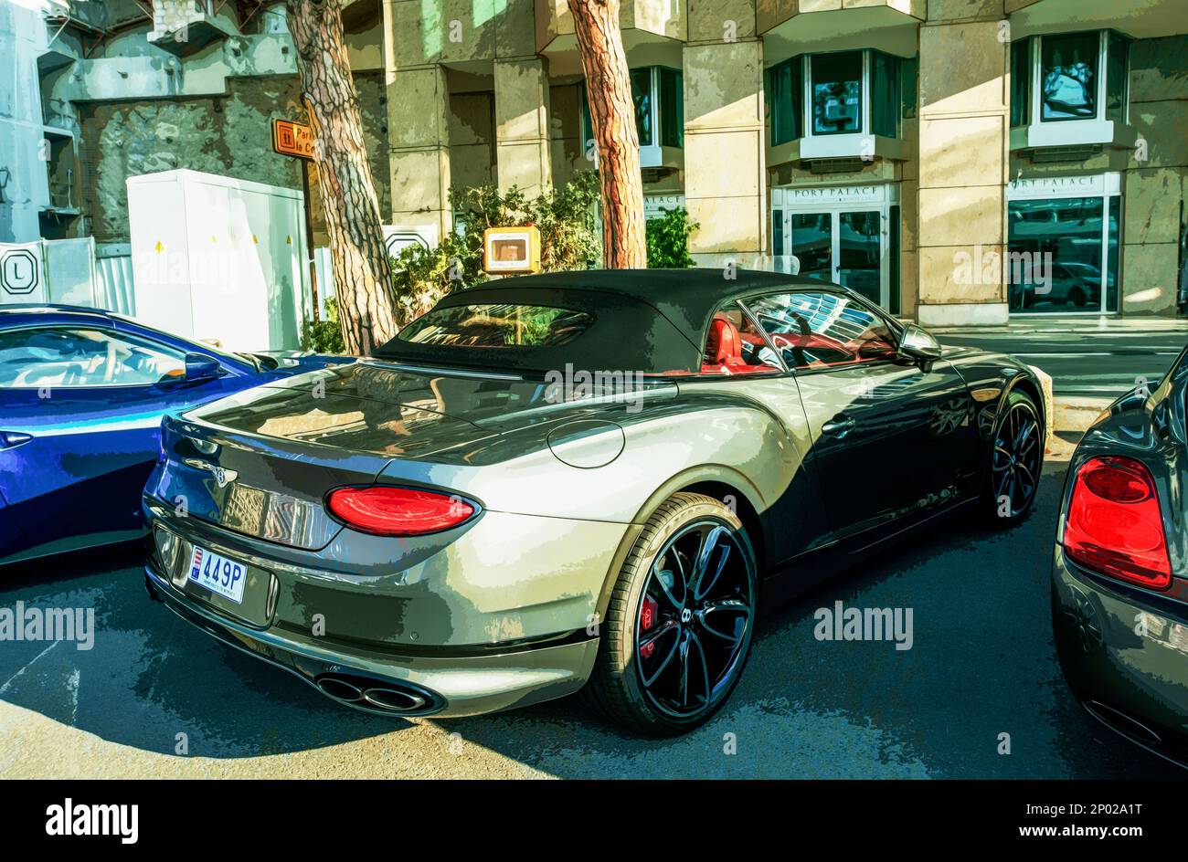 Green Bentley Convertible 2022