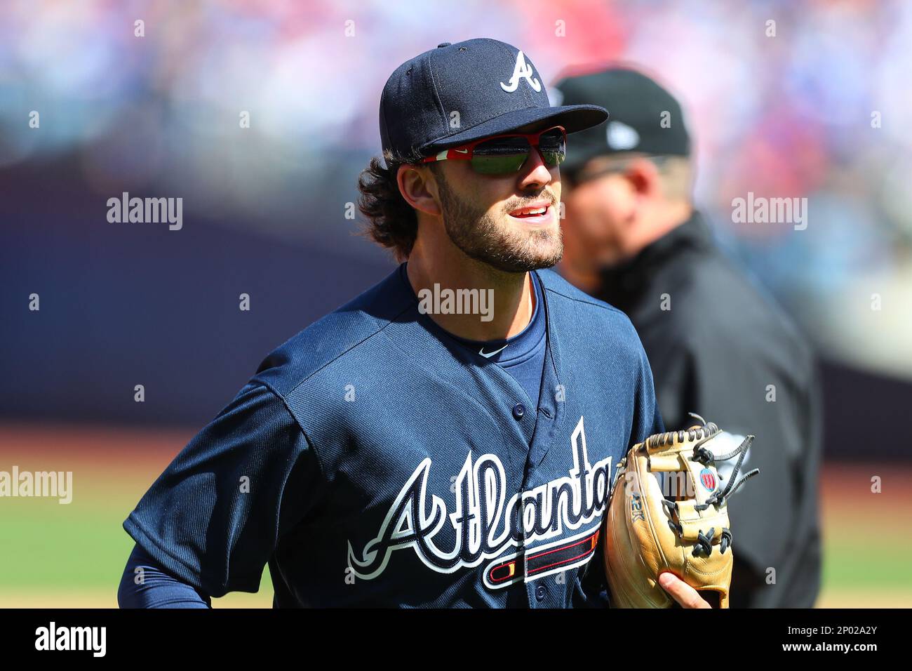 FLUSHING, NY - APRIL 03: Atlanta Braves shortstop Dansby Swanson (7 ...