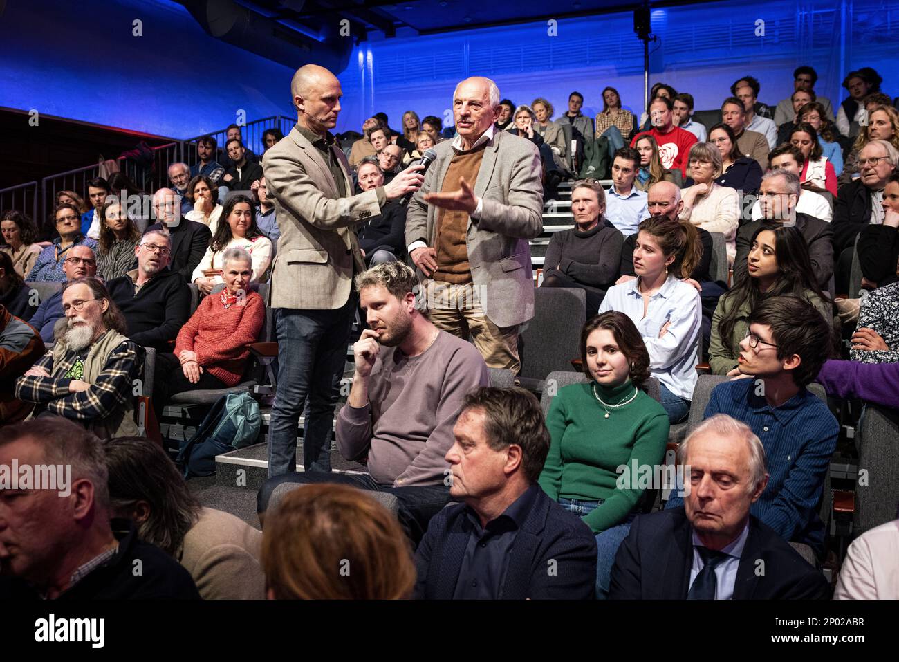 AMSTERDAM - 02/03/2023, AMSTERDAM - Hans van den Berg, CEO Tata Steel ...