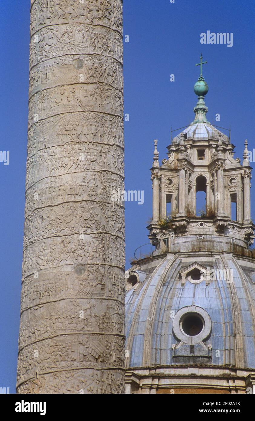 Trajano column hi-res stock photography and images - Alamy