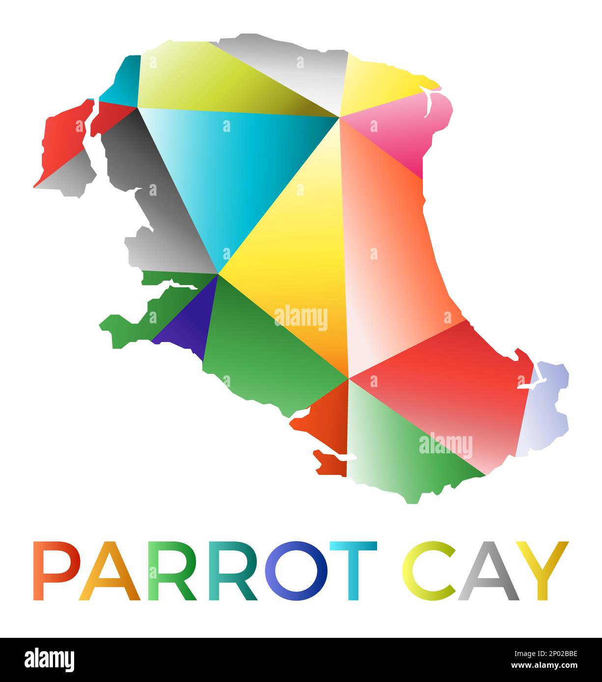 Parrot cay map hi-res stock photography and images - Alamy