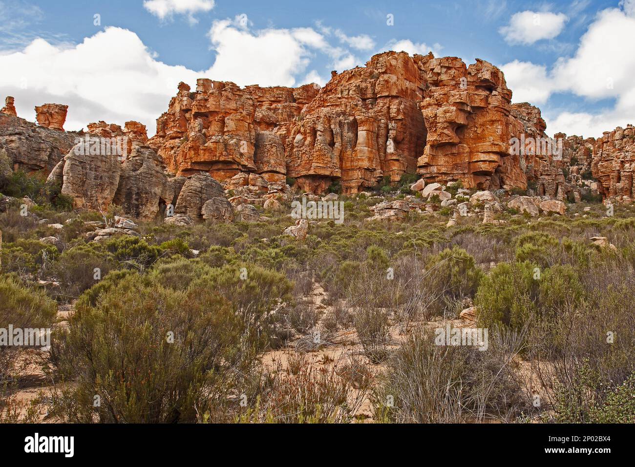 Cederberg Rock Formations 12815 Stock Photo - Alamy