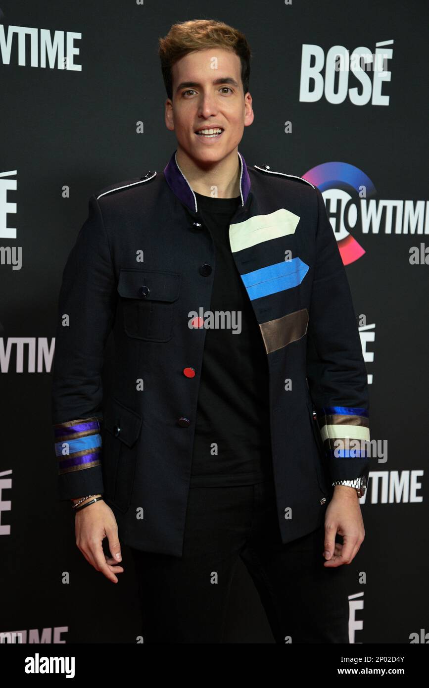 José Pastor attends the presentation event of 'Bosé', the new series ...