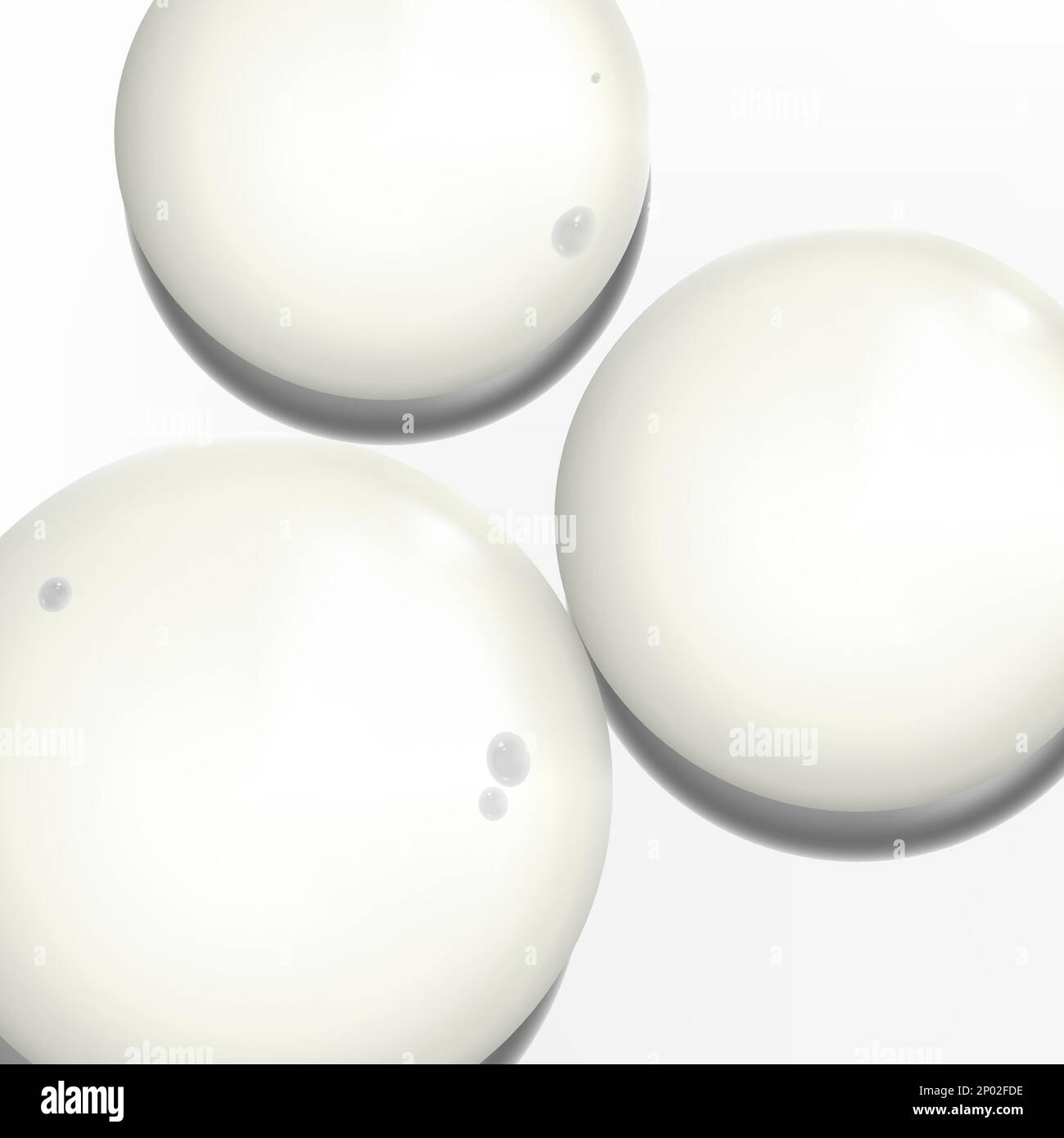 Vector Realistic Water Drops or Beauty and Cosmetics Clear Gel Element ...