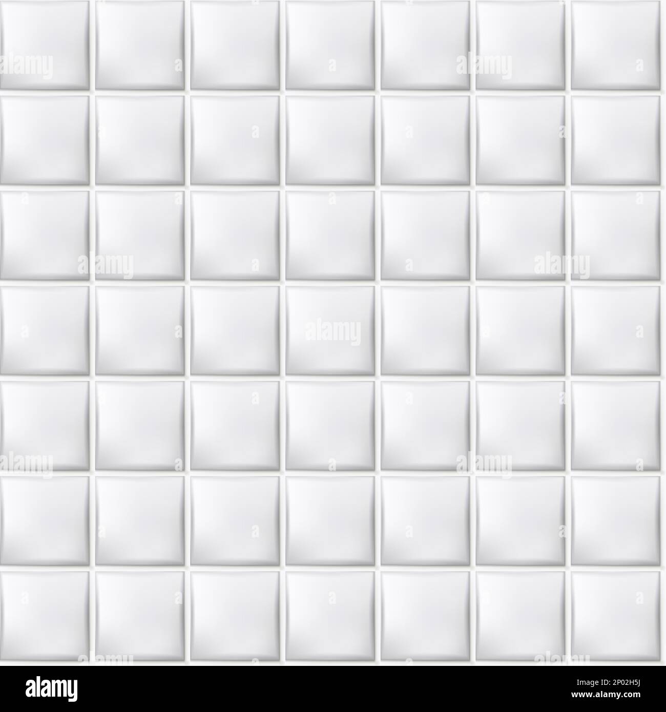 Vector White Porcelain Flooring or Walling Tiles Seamless Pattern for ...