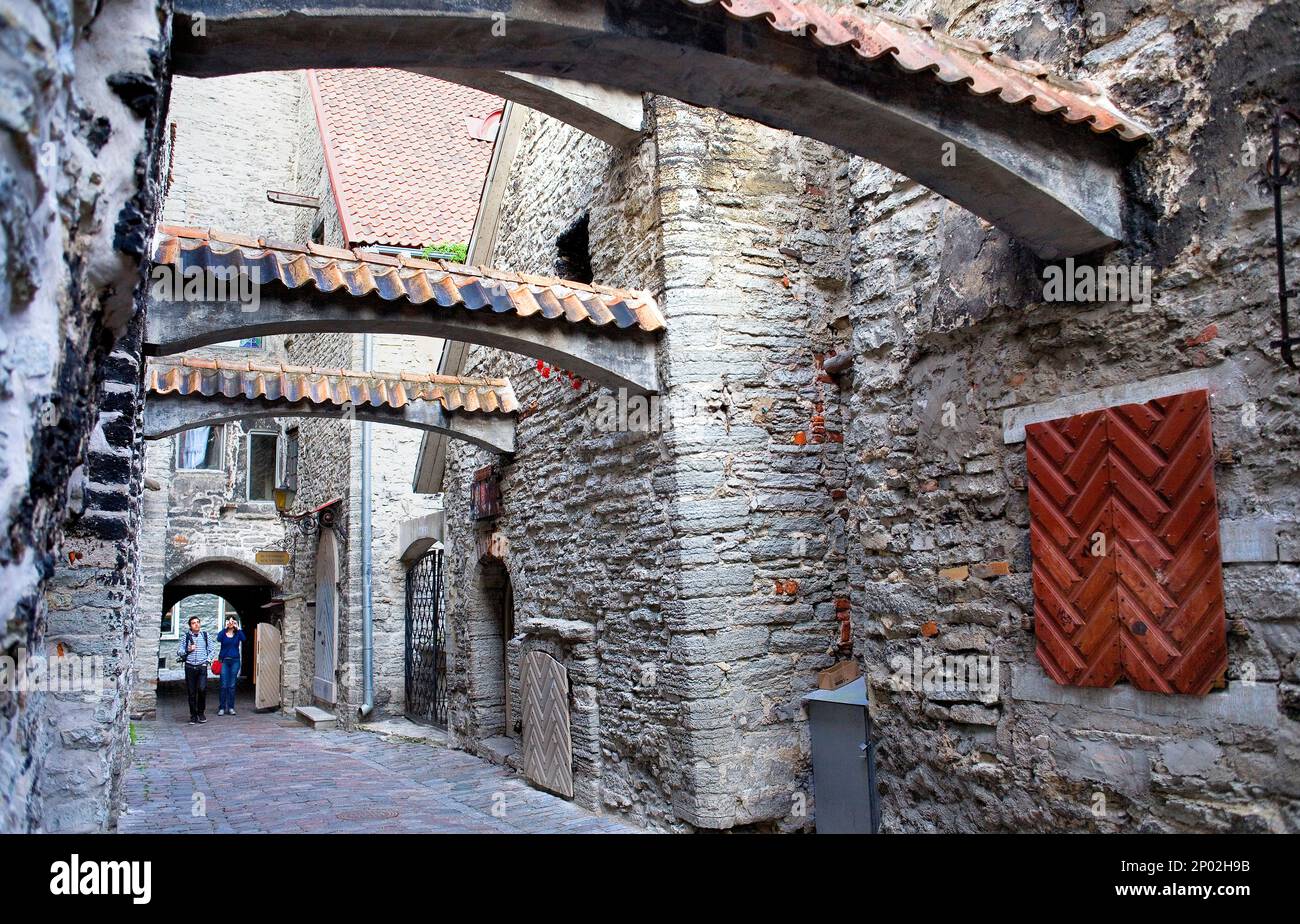 Old tallinn estonia katariina hi-res stock photography and images - Alamy