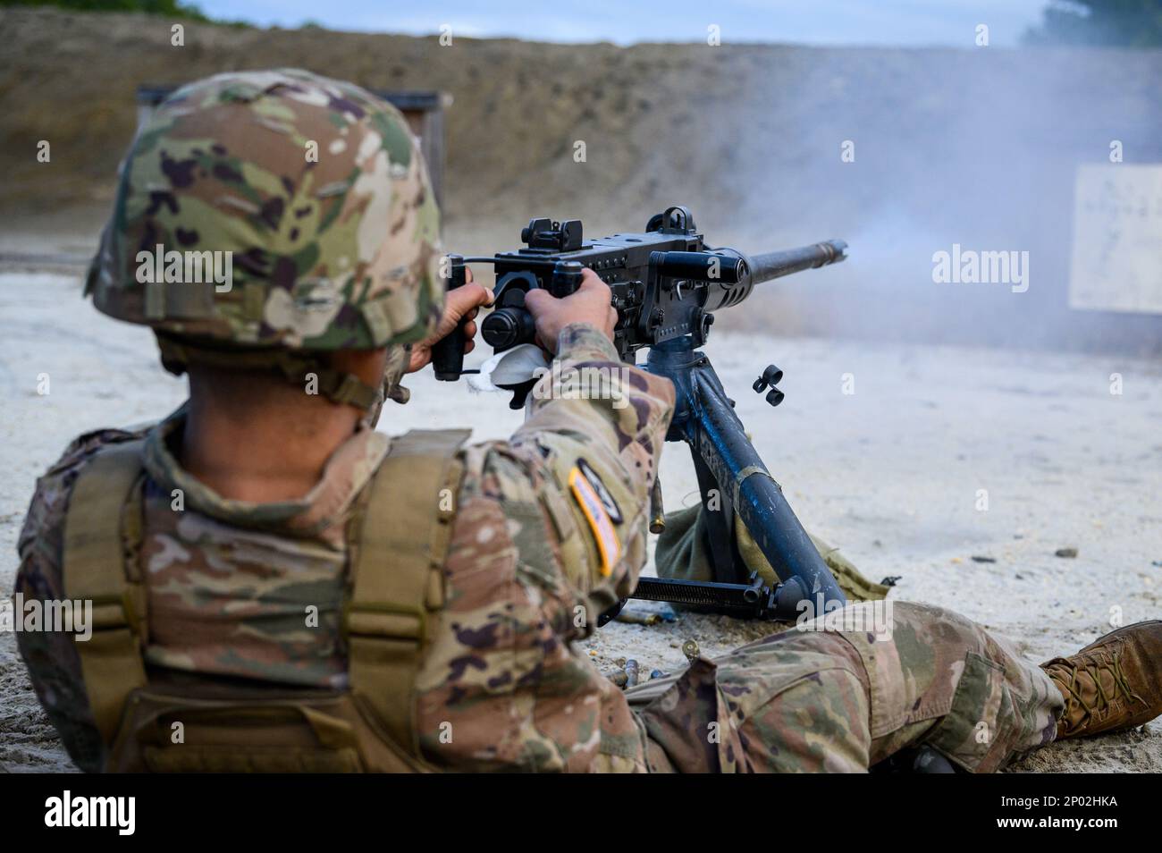 A U.S. Army National Guard Soldier with New Jersey's B Troop, 1st ...