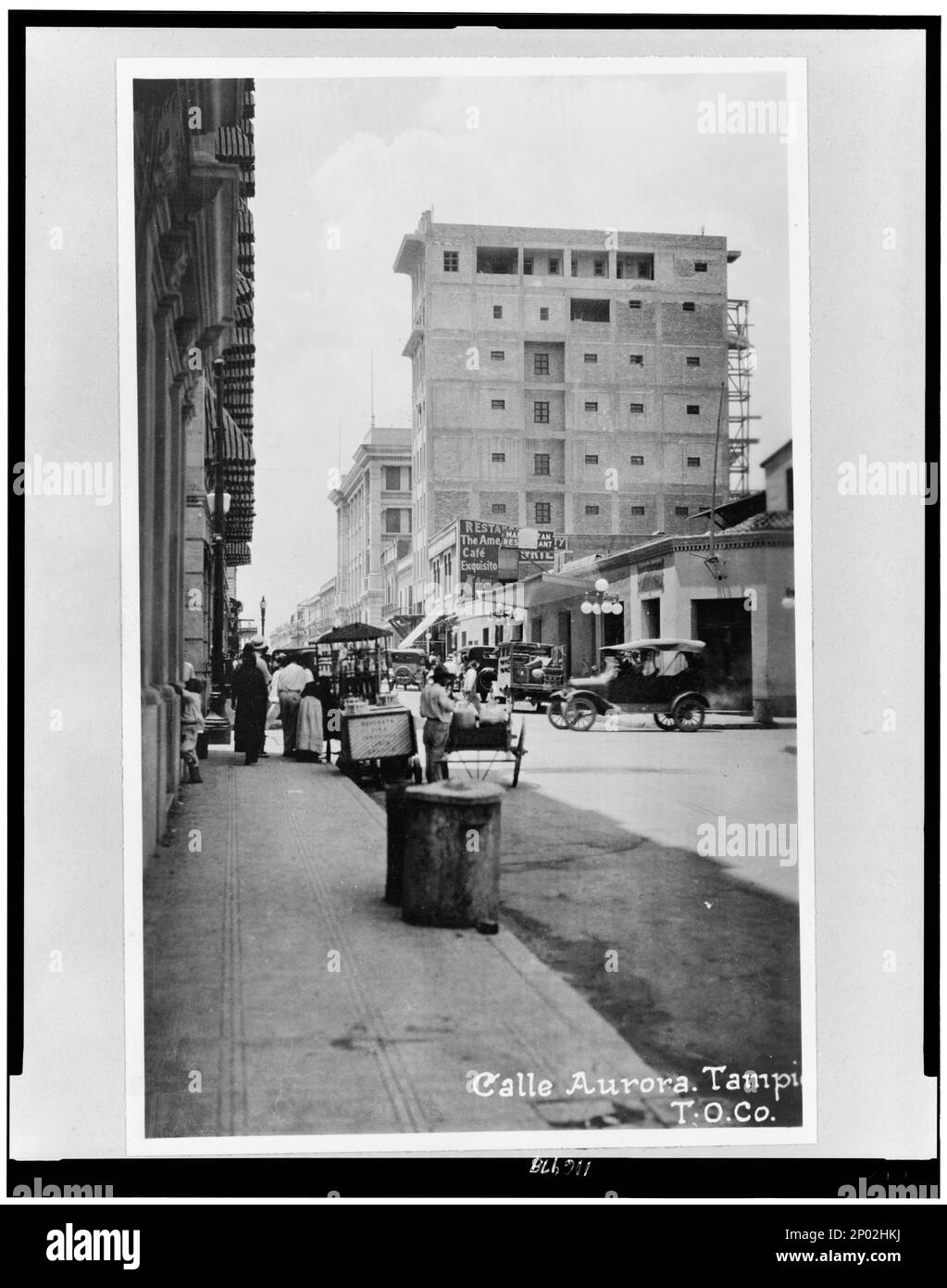 Street scene, Tampico, Mexico. Frank and Frances Carpenter Collection ...