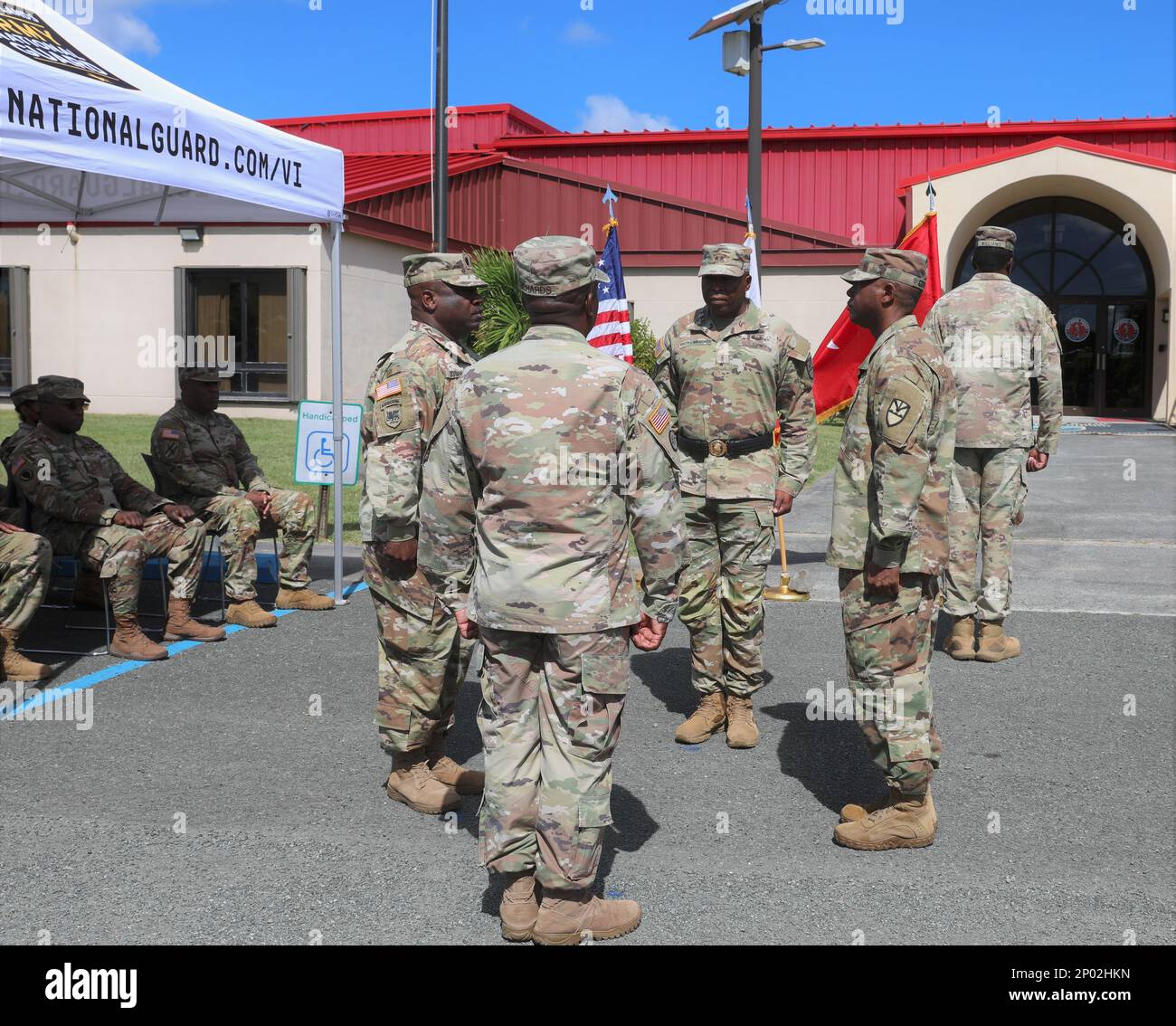 US Army National Guard Maj. Gen. Kodjo Knox-Limbacker, the adjutant ...