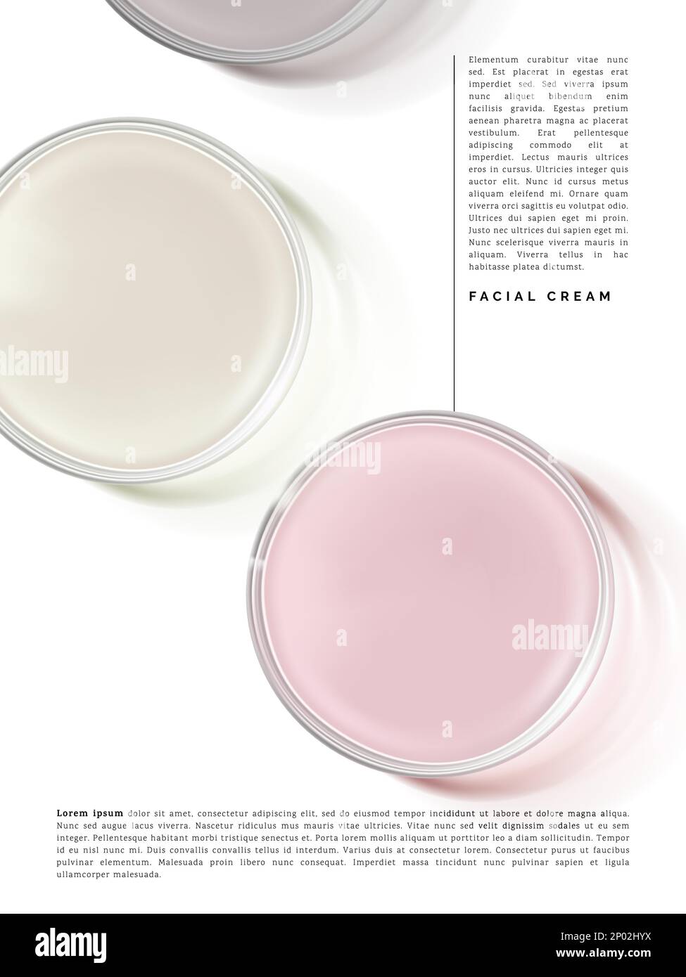 Creamy pink blush Stock Vector Images - Alamy